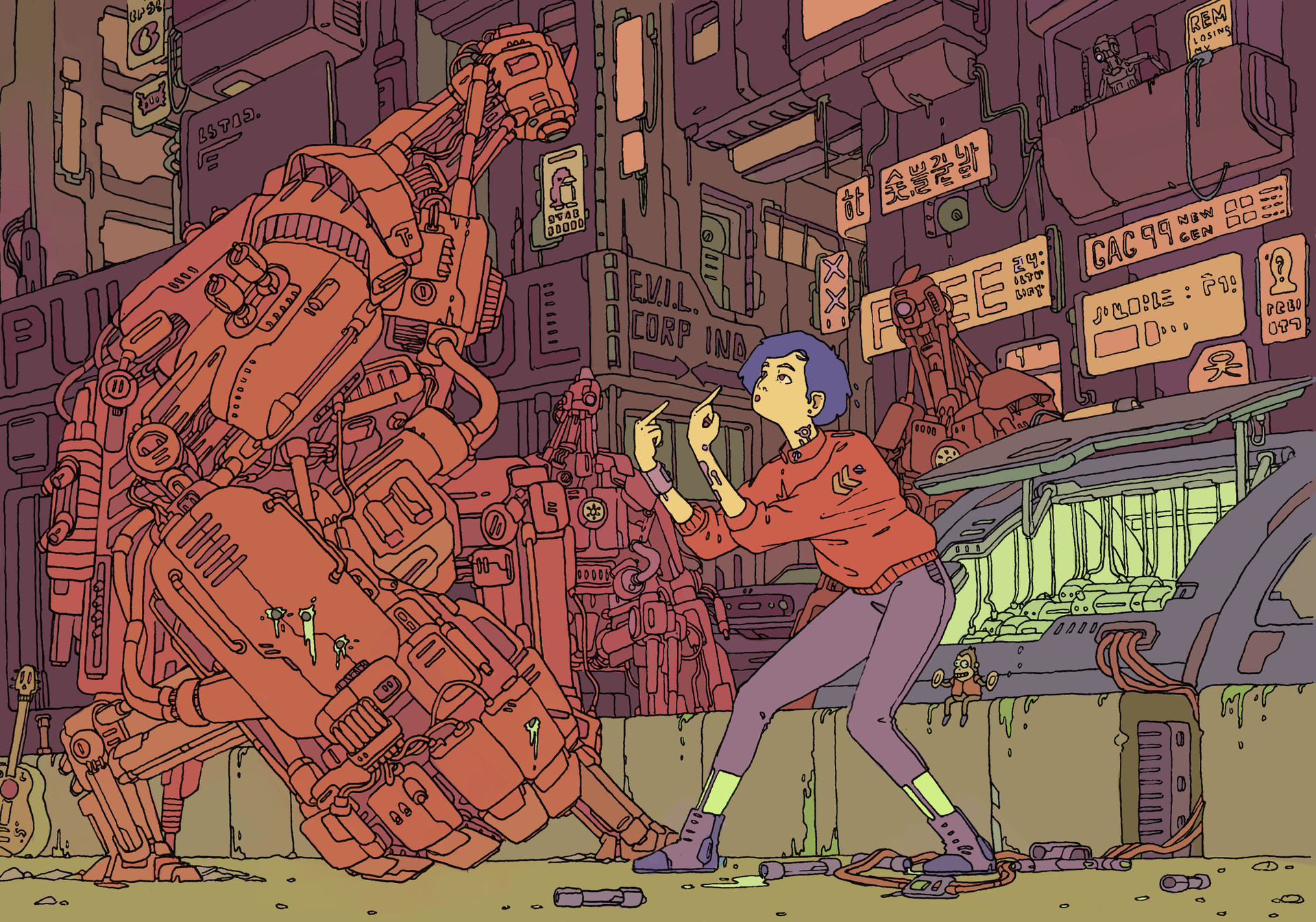 ArtStation - Rebel Girl