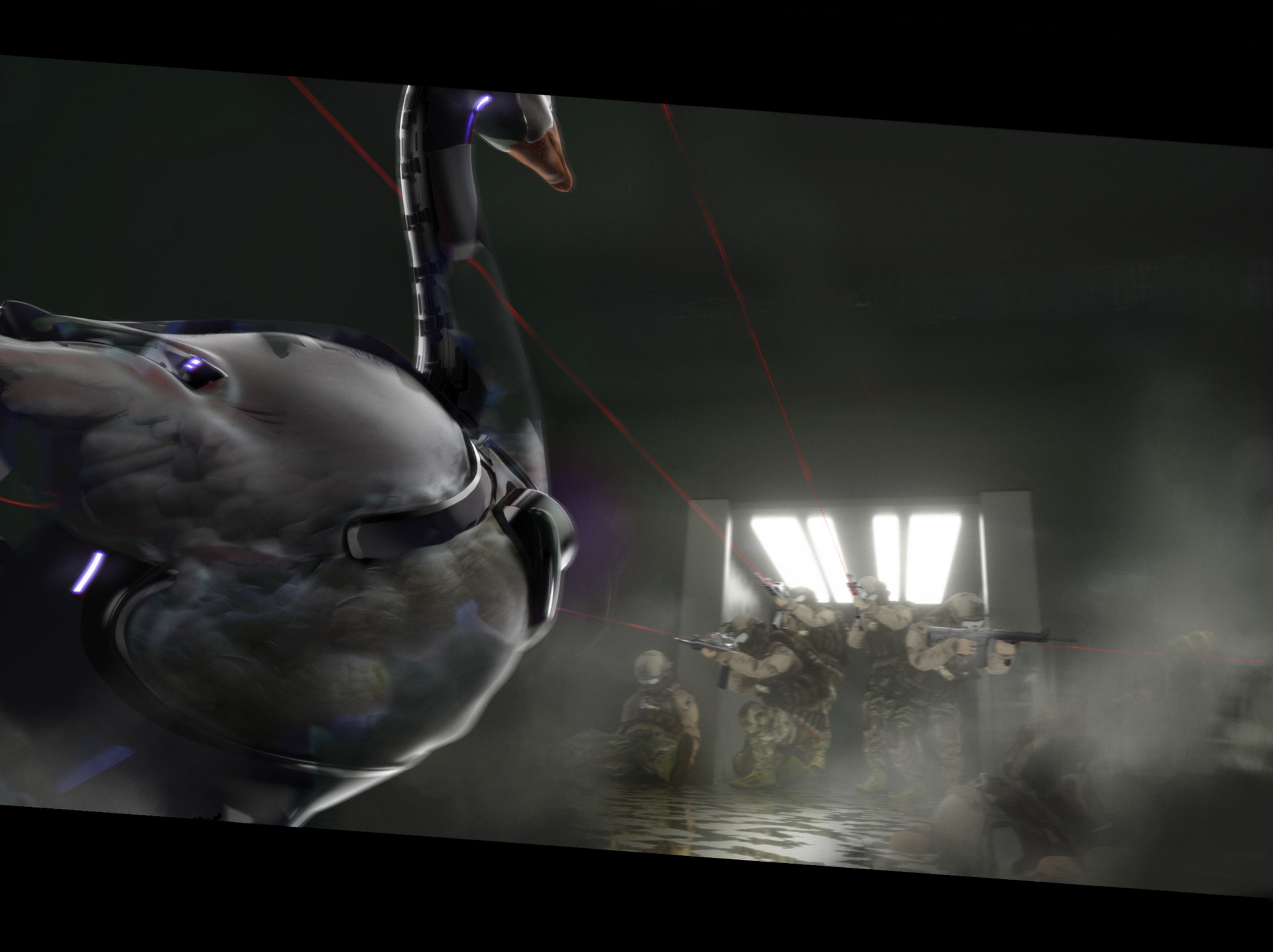 ArtStation - “Out of control”, MOLDER | Svyatoslav Zhuravlev