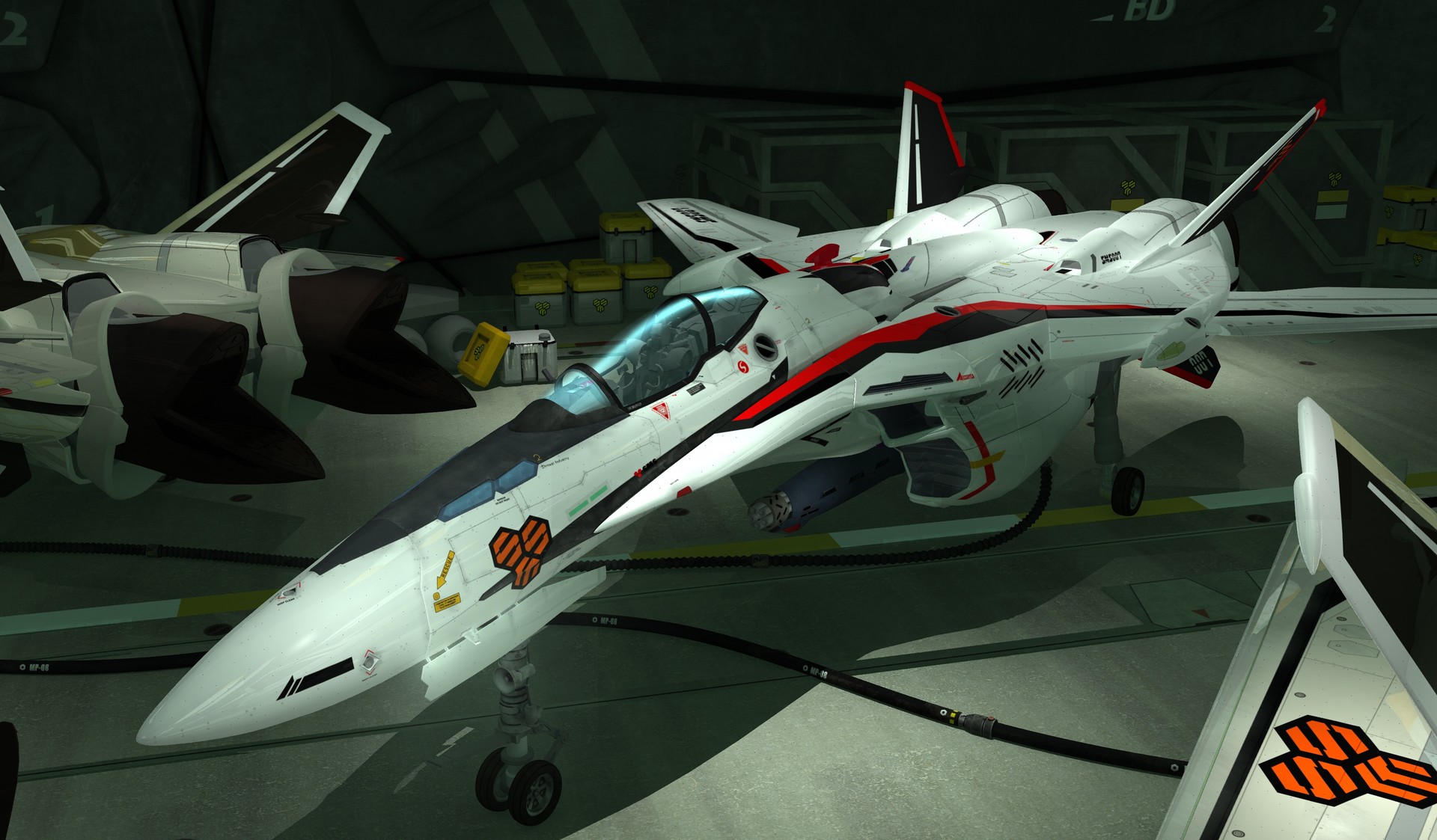 ArtStation - VF-25 Messiah, Stuart Rogers