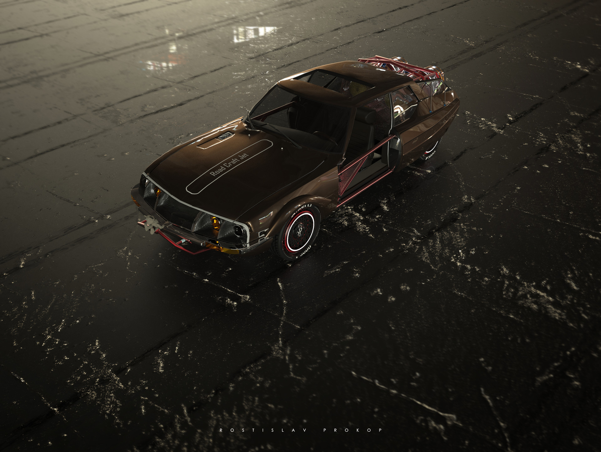 ArtStation - Citroen ROAD CRAFT JET