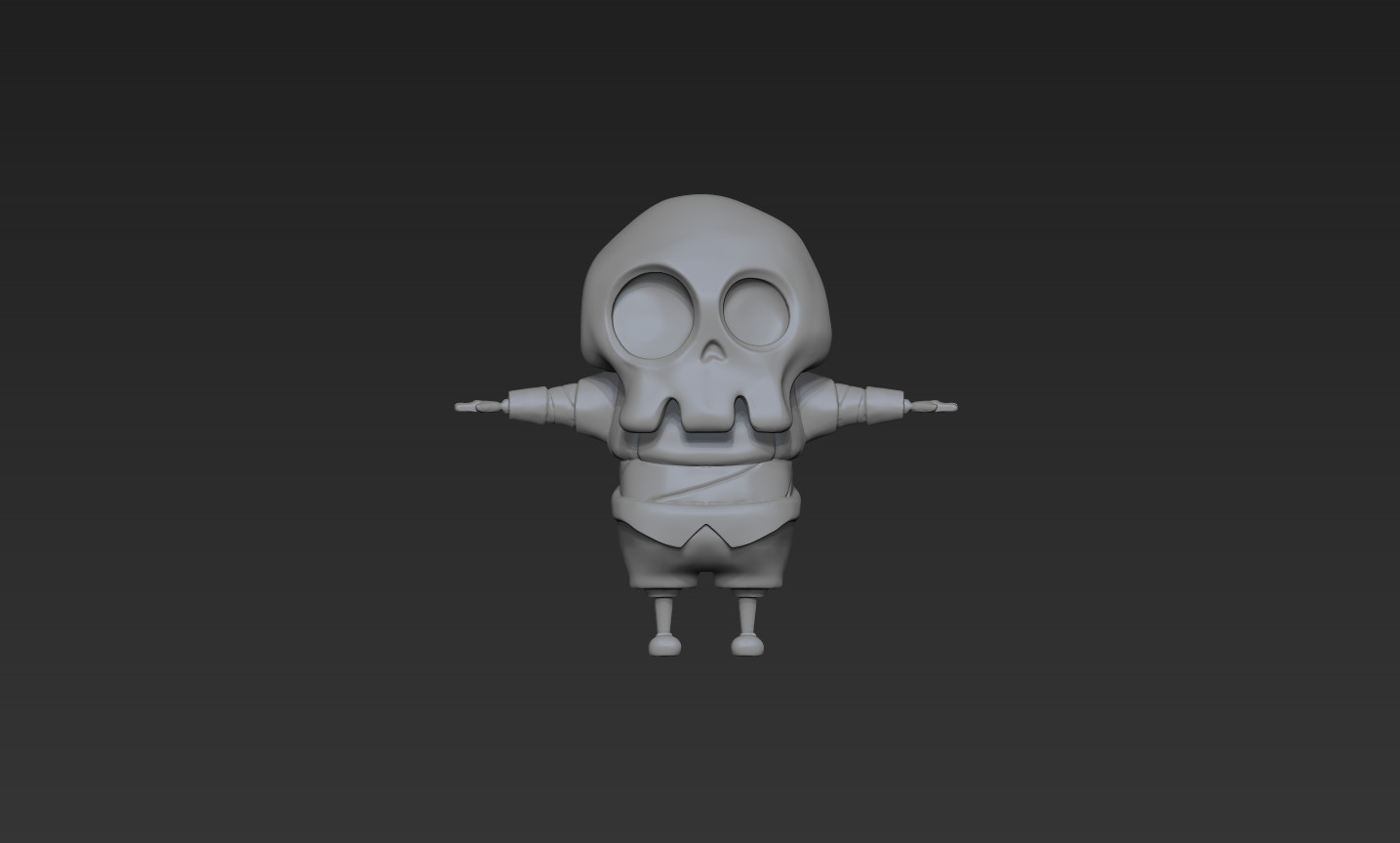 ArtStation - Chibi Skeleton