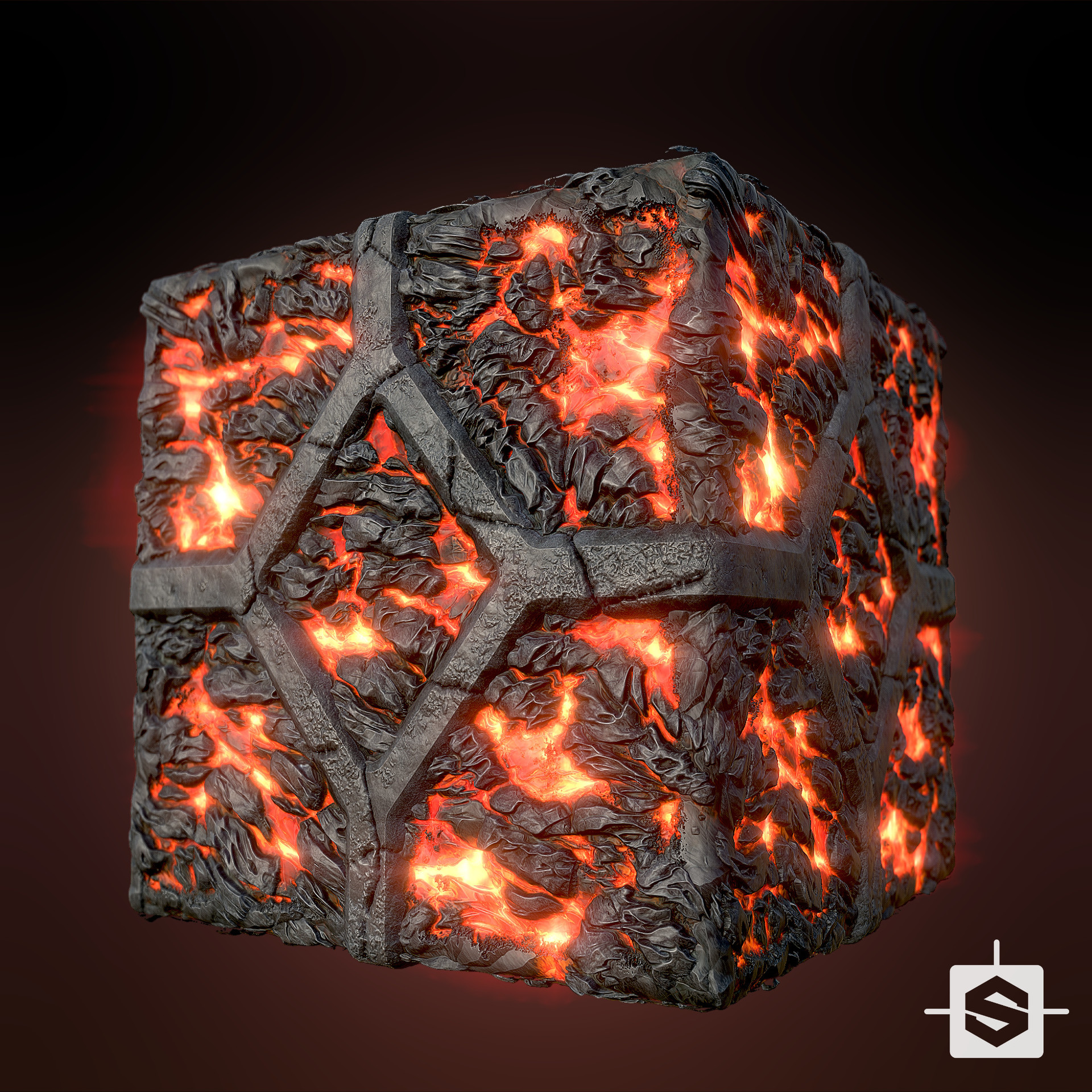 ArtStation - Substance - "Evil" Cube