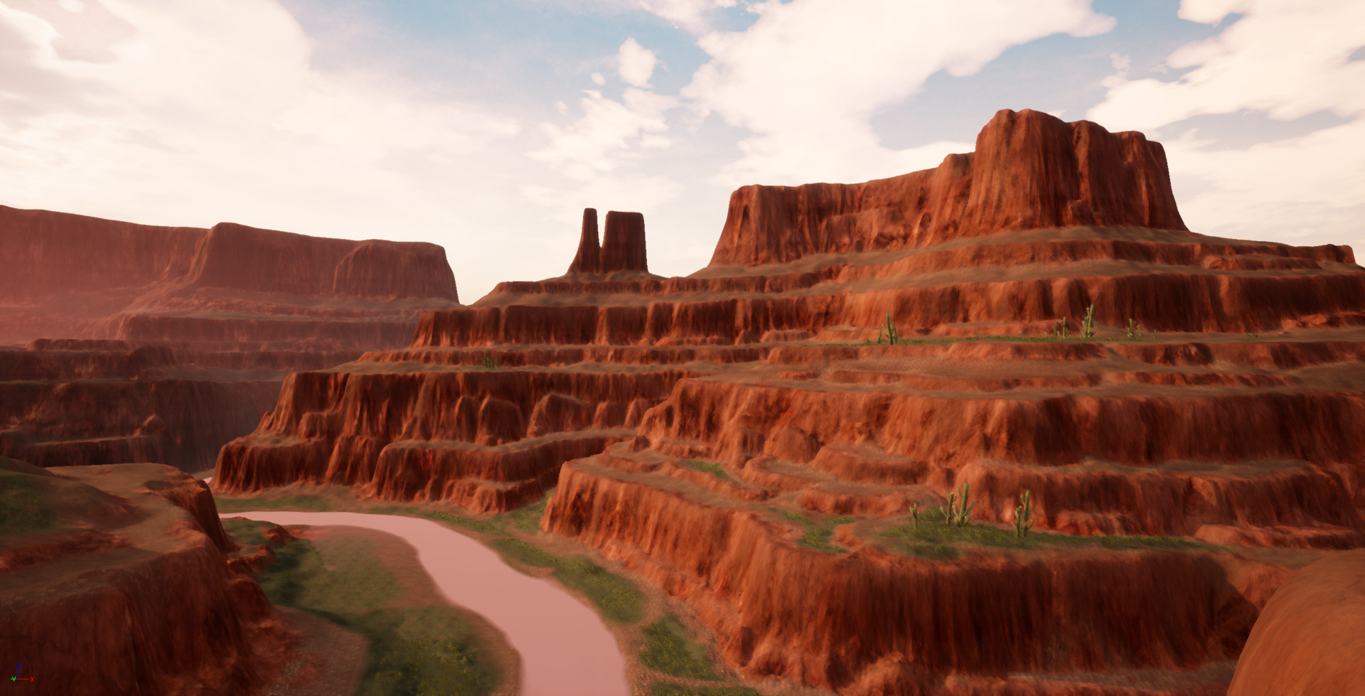 ArtStation - Canyon Terrain Study