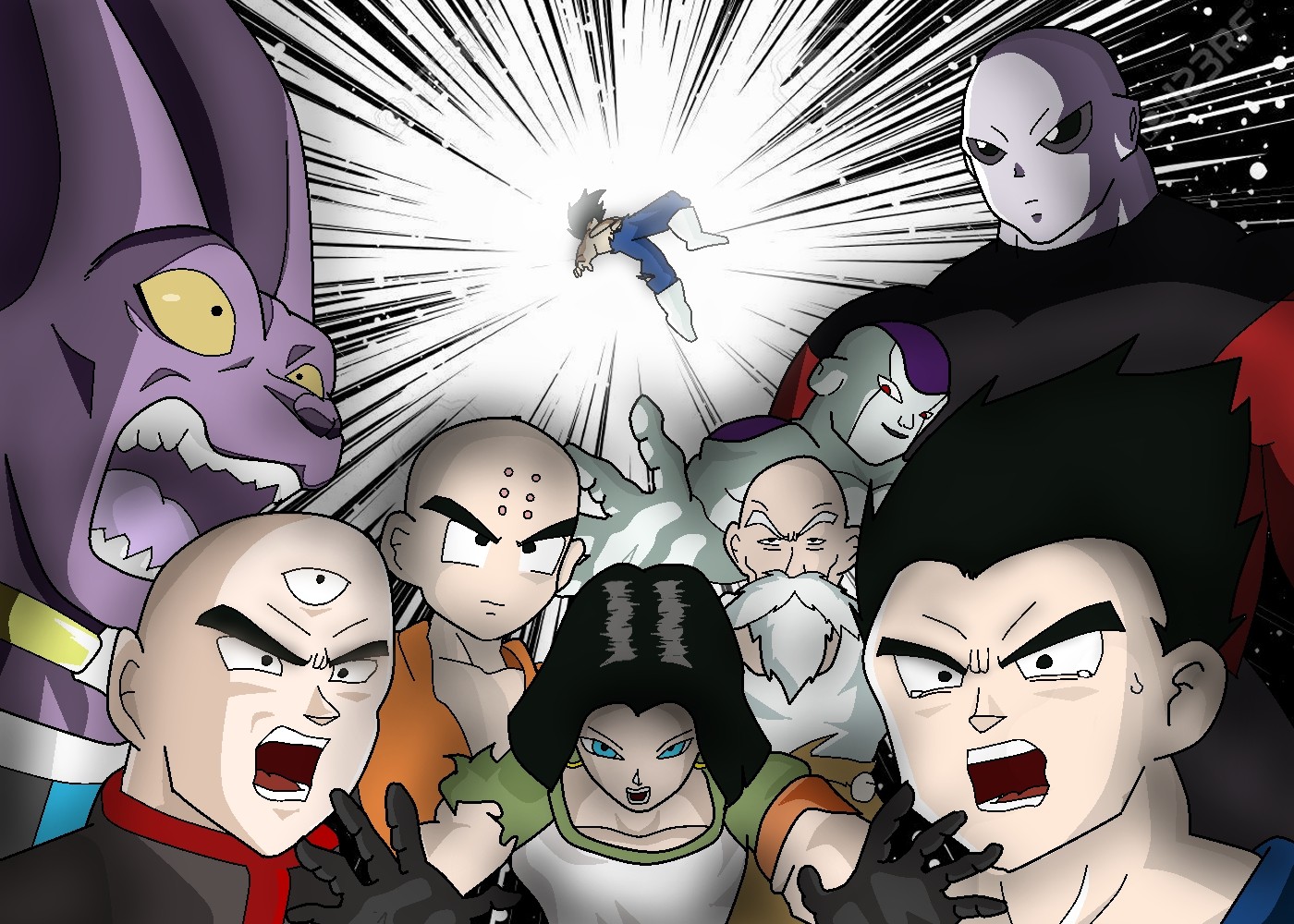 ArtStation - Goku's Friends