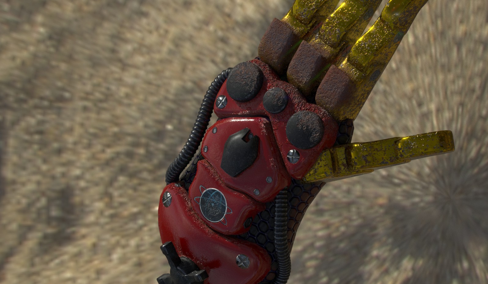 ArtStation - Tori's Fist Buster - Rookie Trainer level