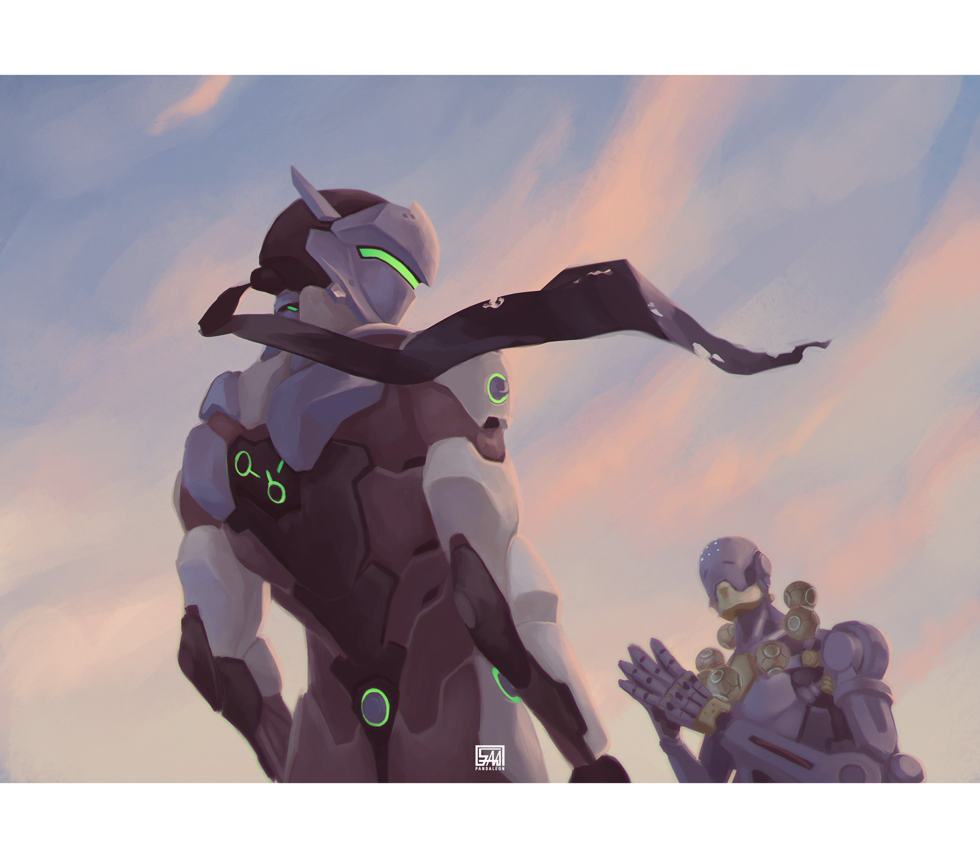 ArtStation - Genji and Zenyatta