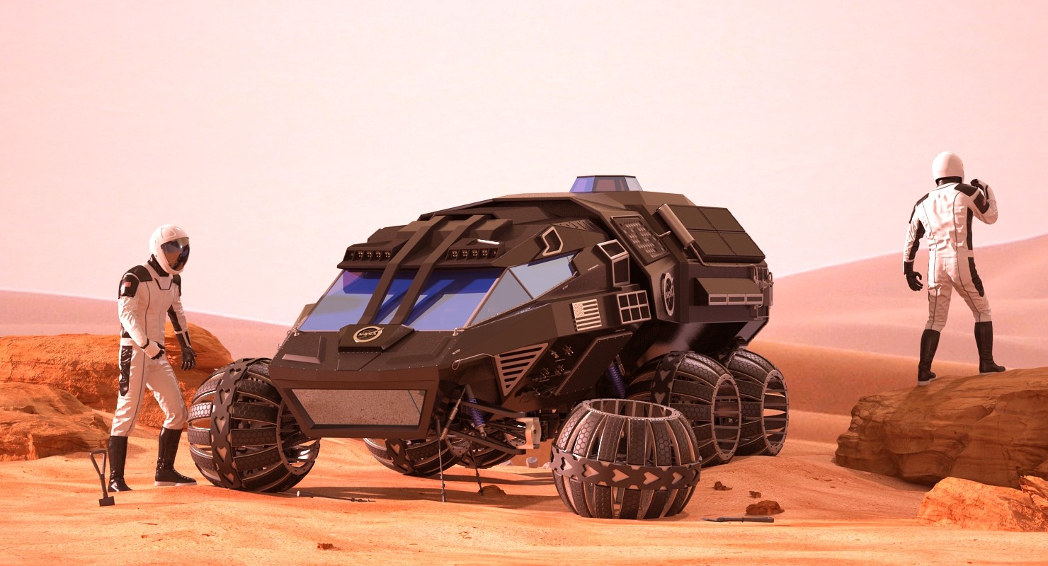 Futuristic Nasa Rover