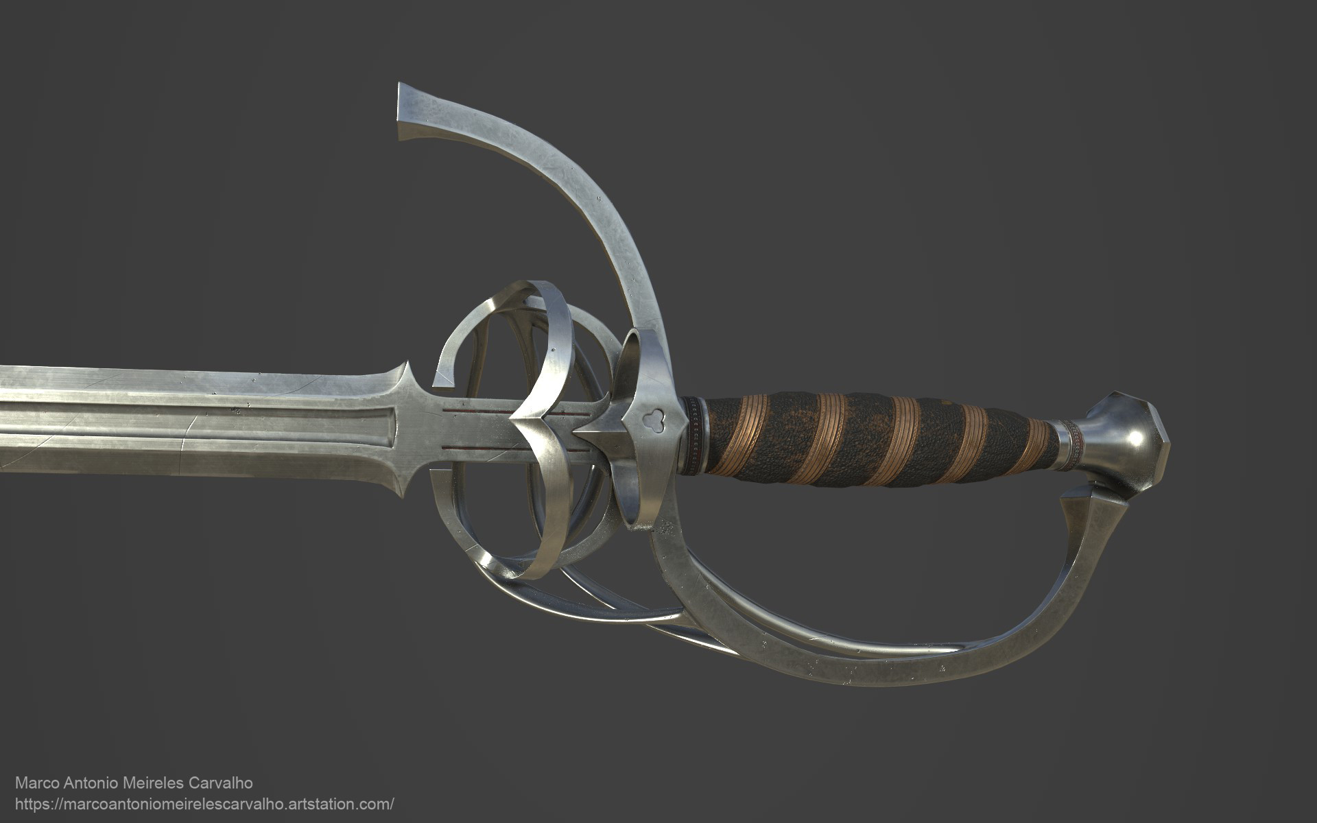 A Rapier — polycount