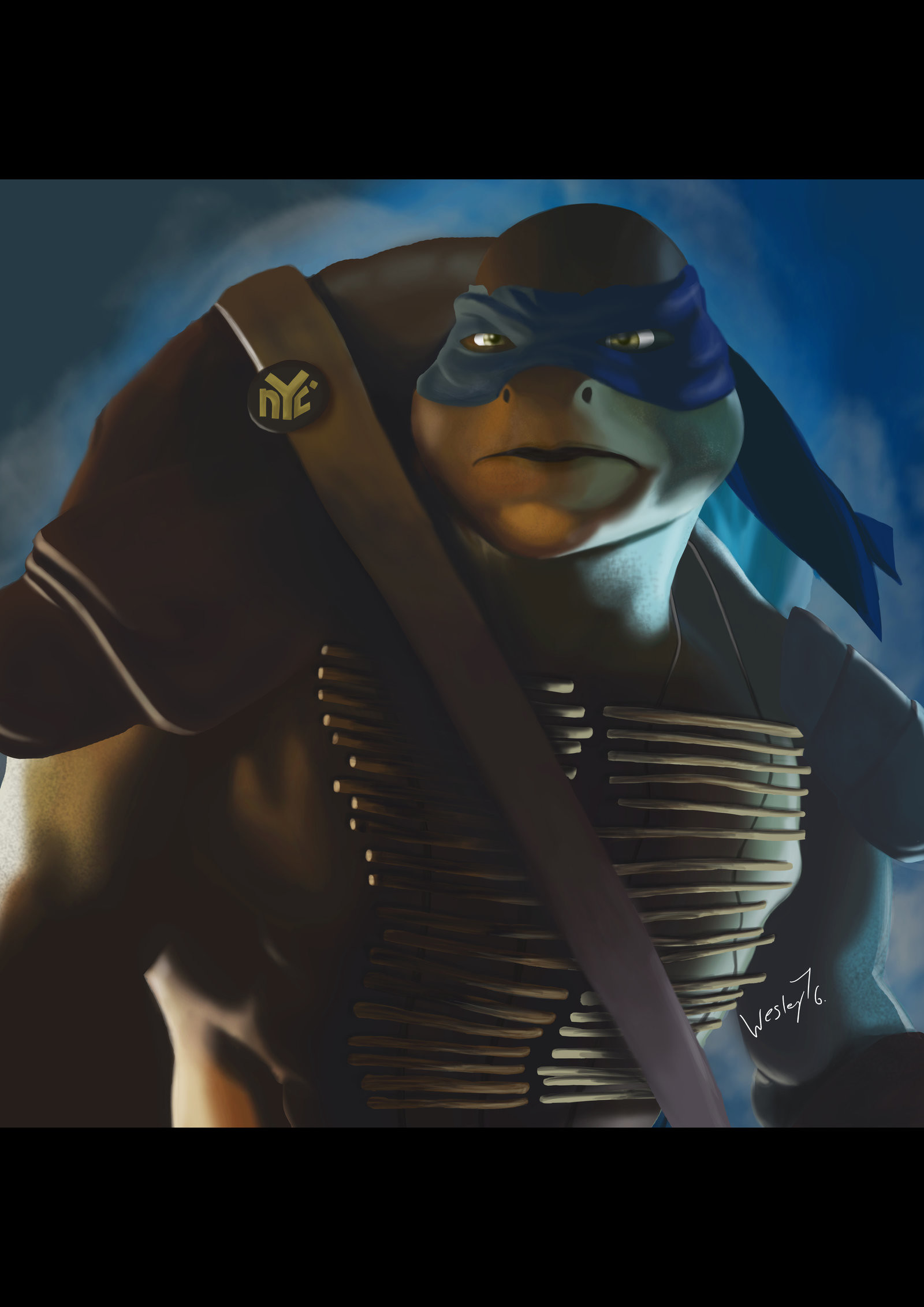 ArtStation - Leonardo TMNT