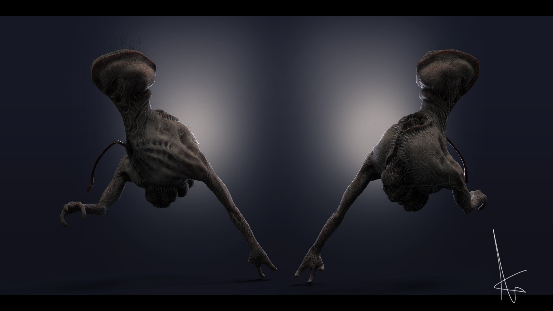 ArtStation - Scorn Creature