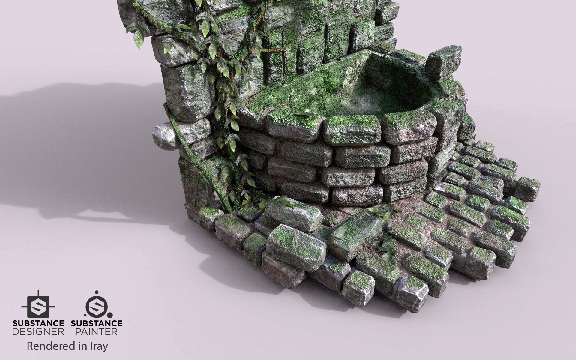 ArtStation - Fantasy Fountain