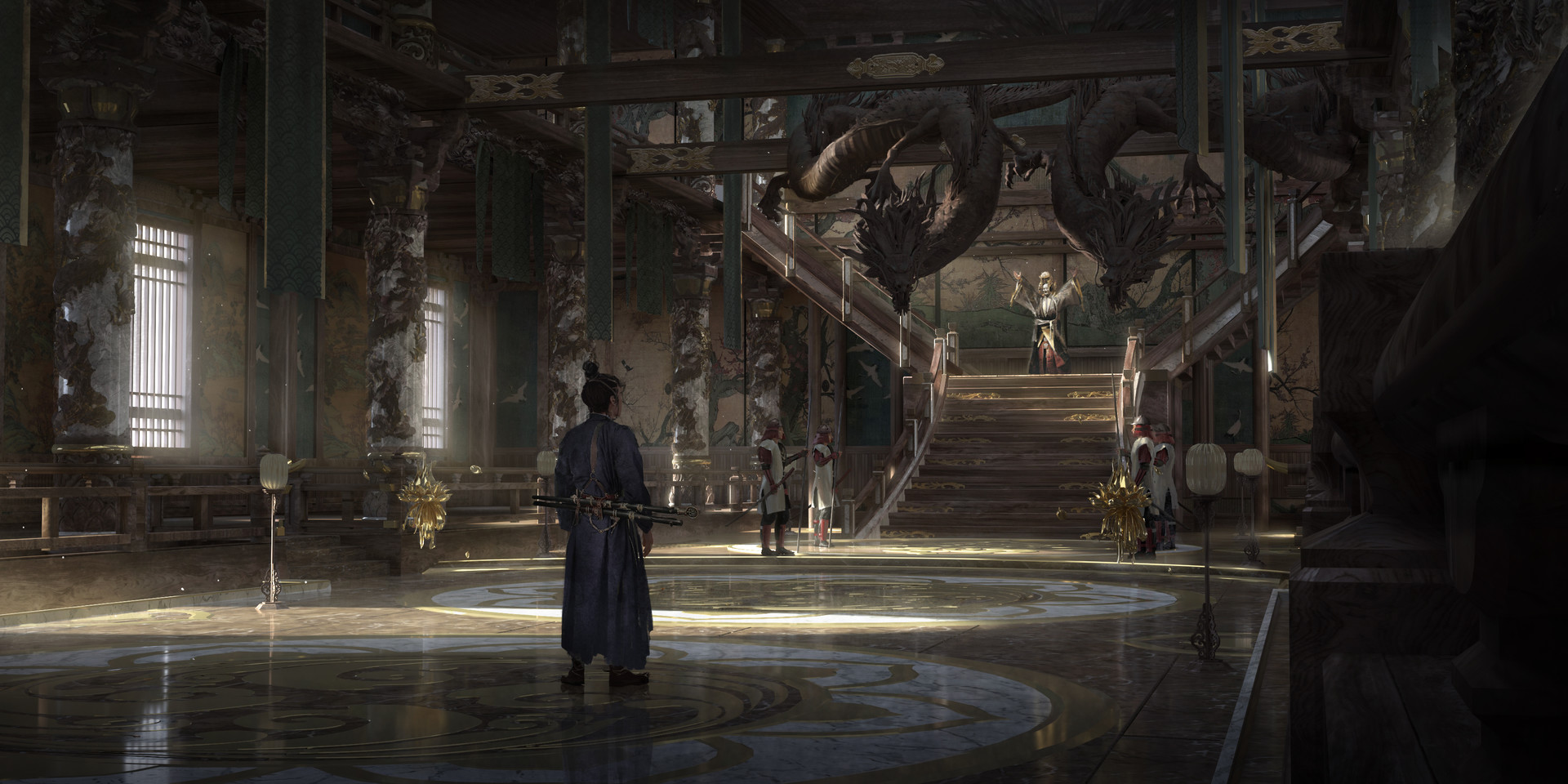 ArtStation - Loong palace