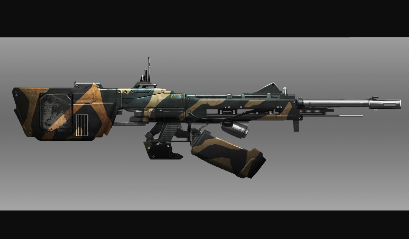 ArtStation - Weapon concept - Beam Rifle