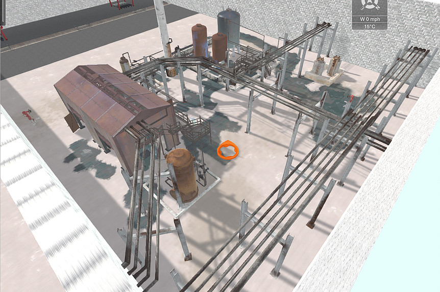 ArtStation - TEEX Firefighter Training Simulation