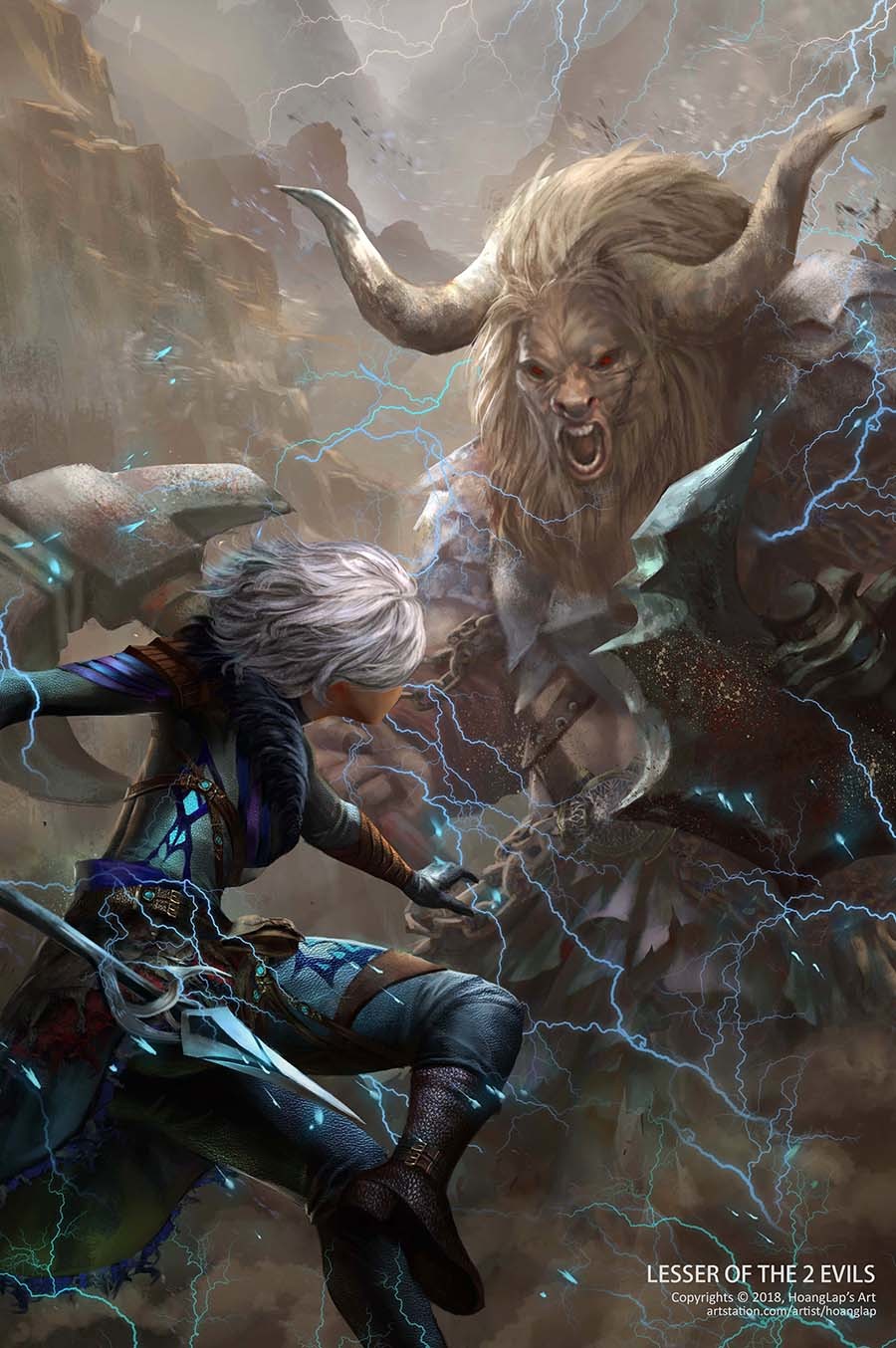 ArtStation - Lesser of the 2 evils