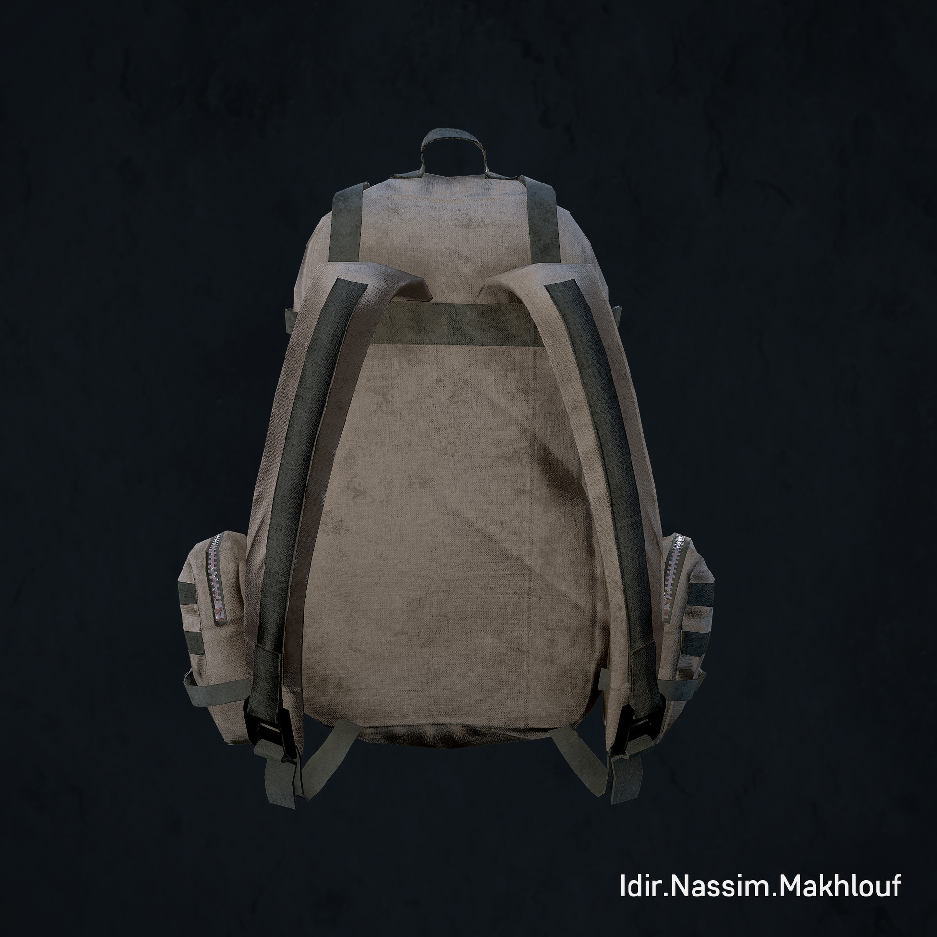 Idir Nassim Makhlouf - Survivor backpack