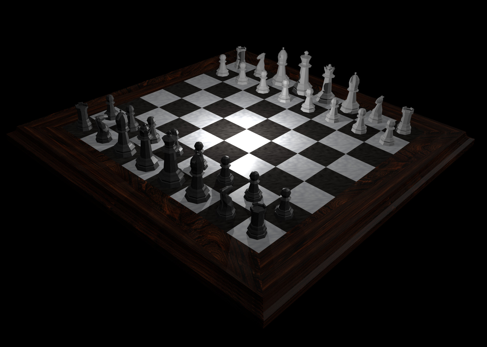 ArtStation - Chess Scene