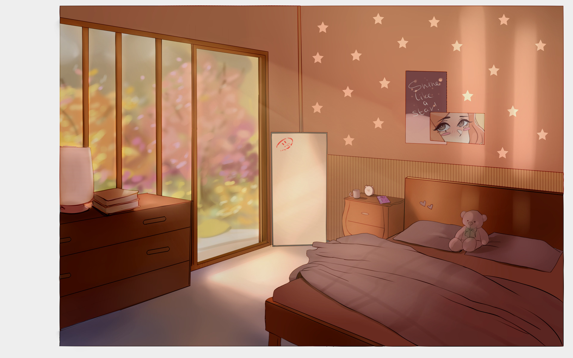 ArtStation - Girl bedroom