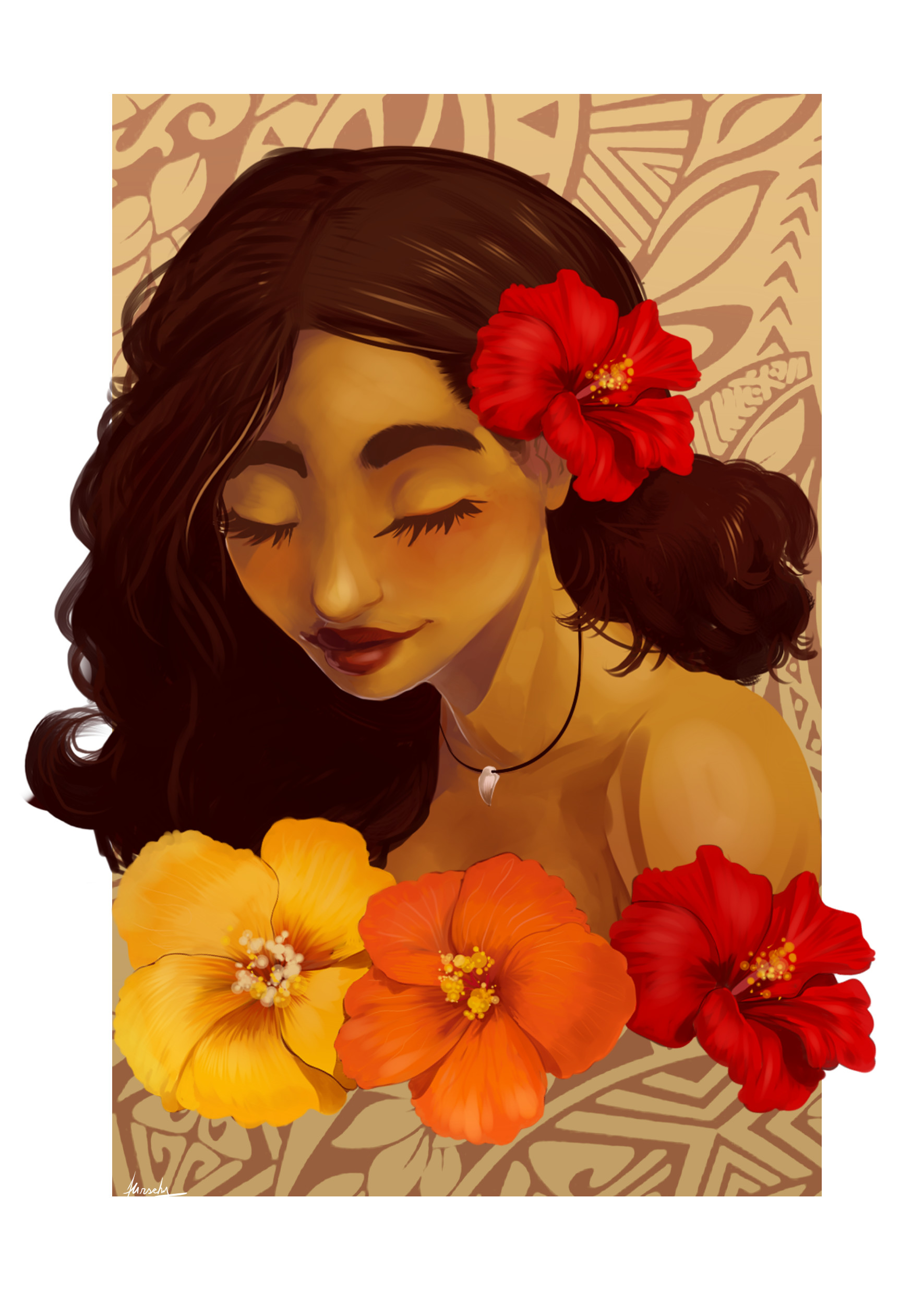 ArtStation - hibiscus