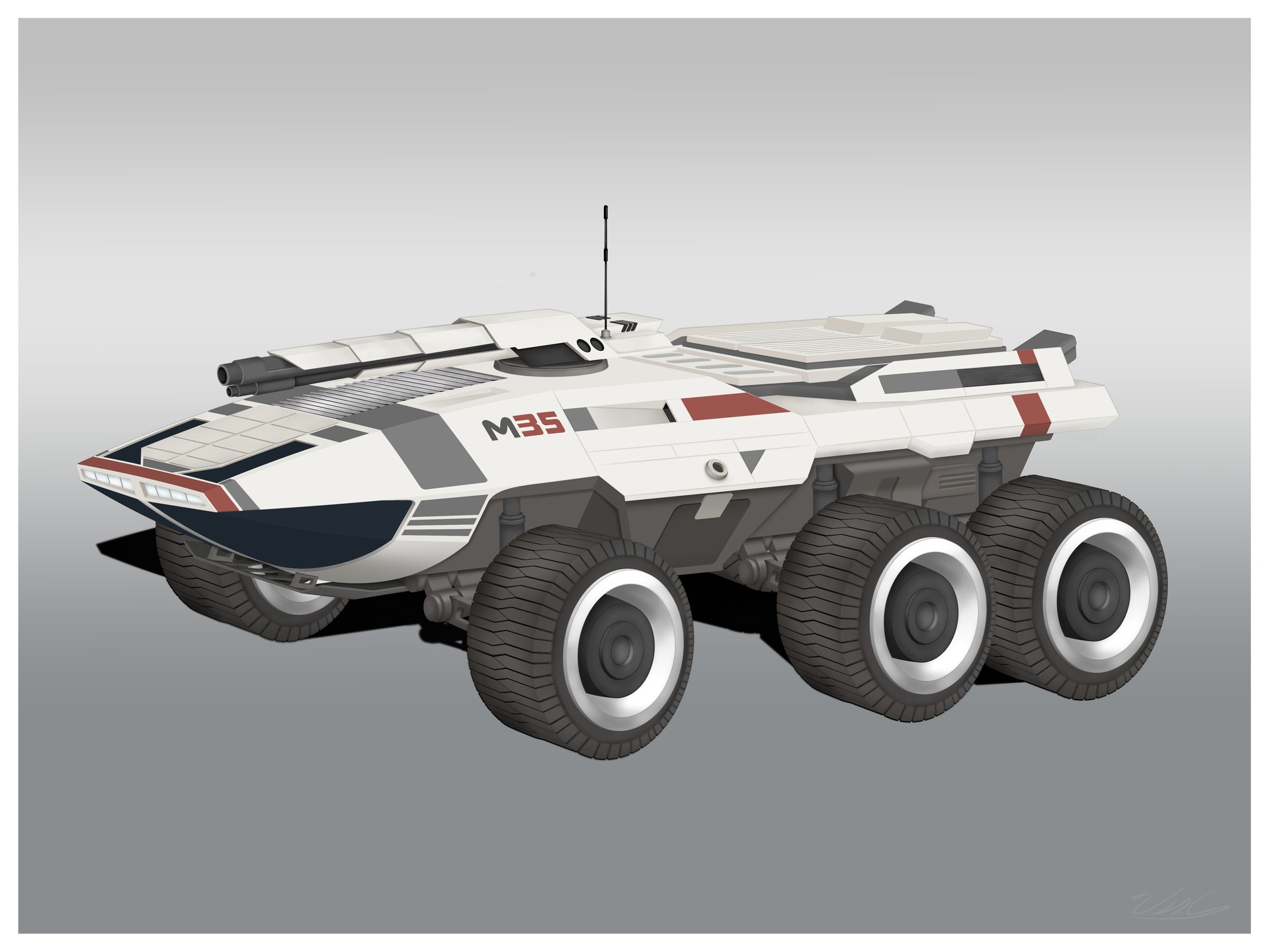 Vincent Czapla - M35 Mako Fan Art