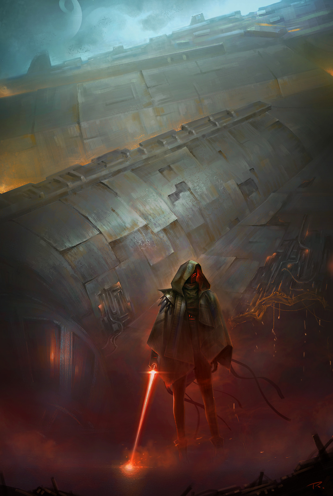 ArtStation - Black Knight of the Sith