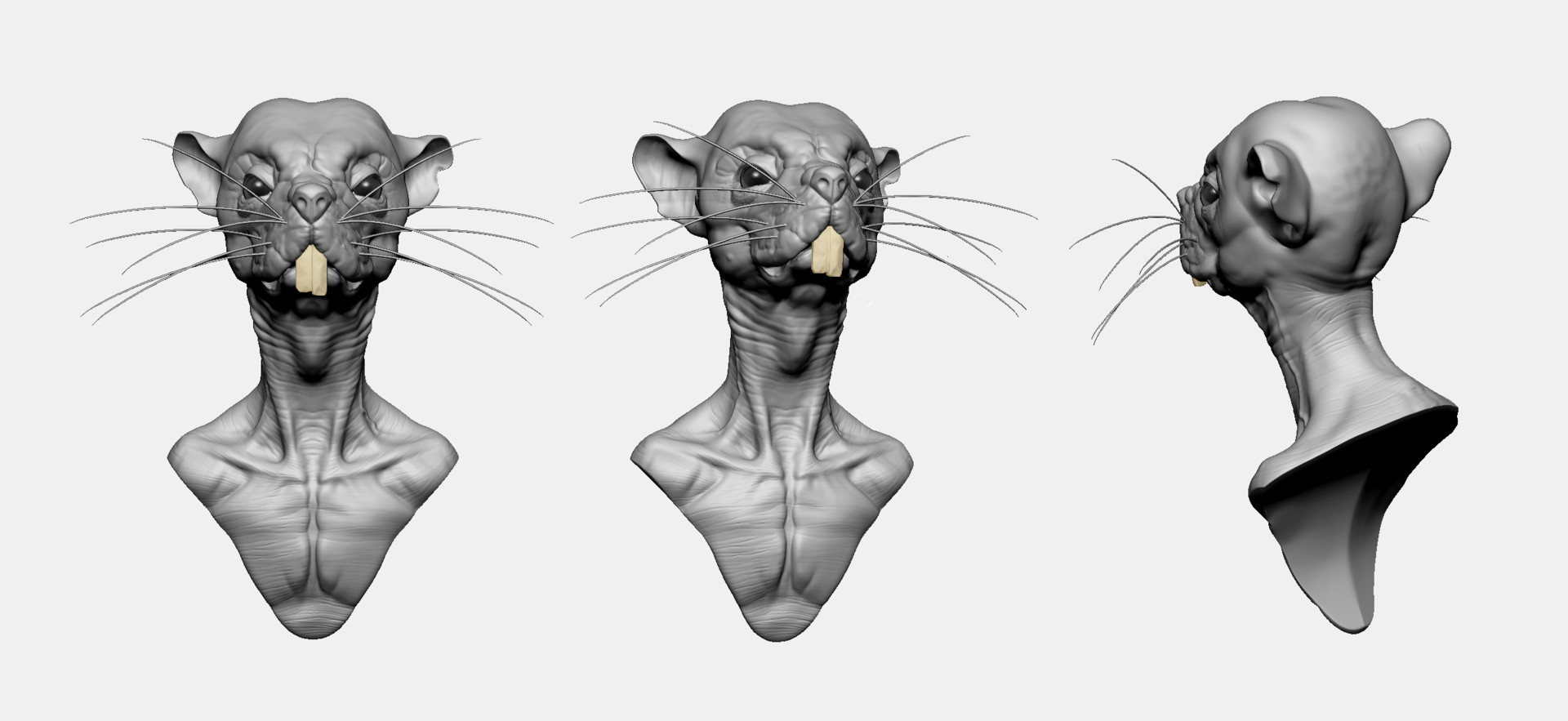 ArtStation - Rat Human