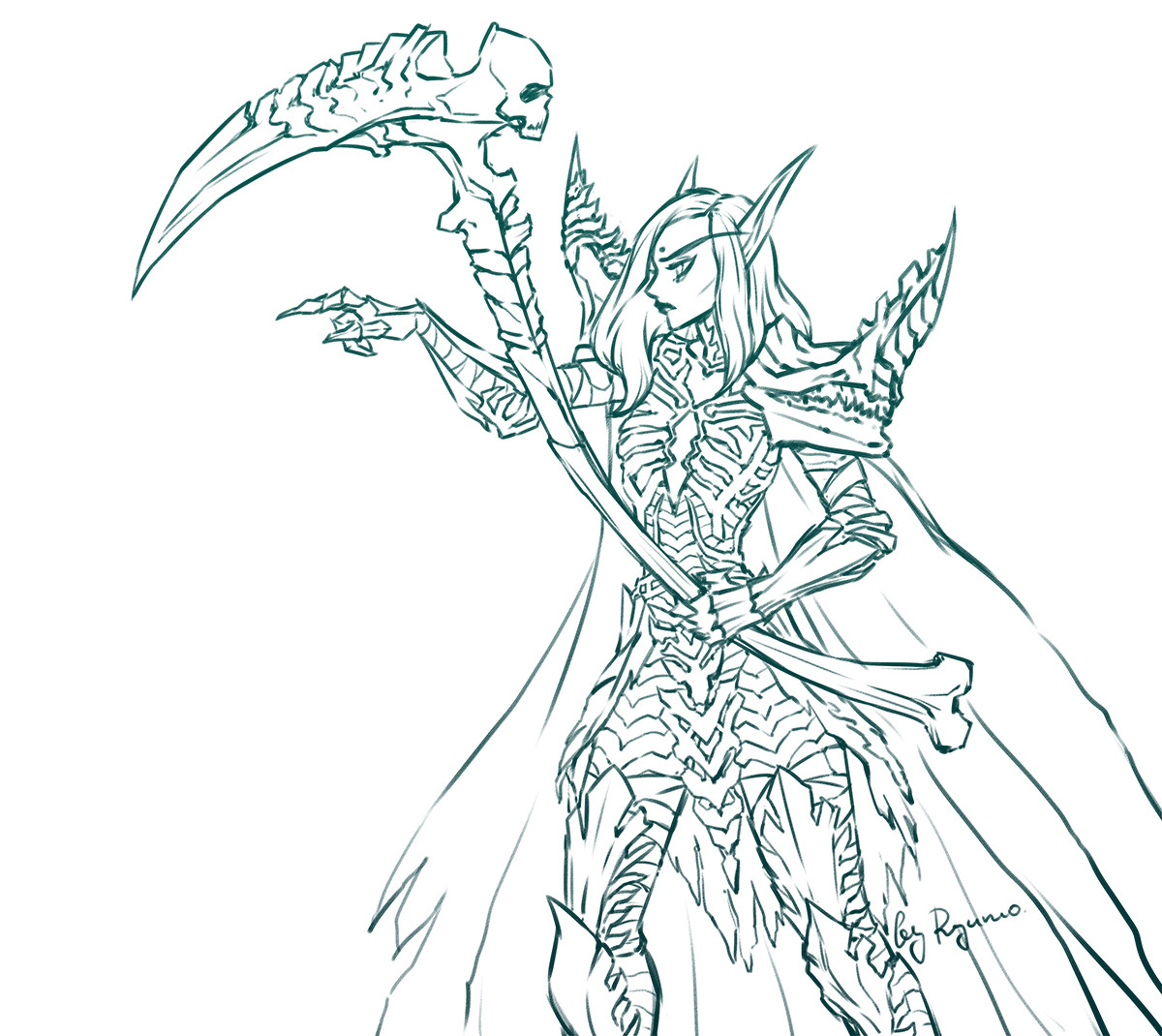 diablo coloring pages