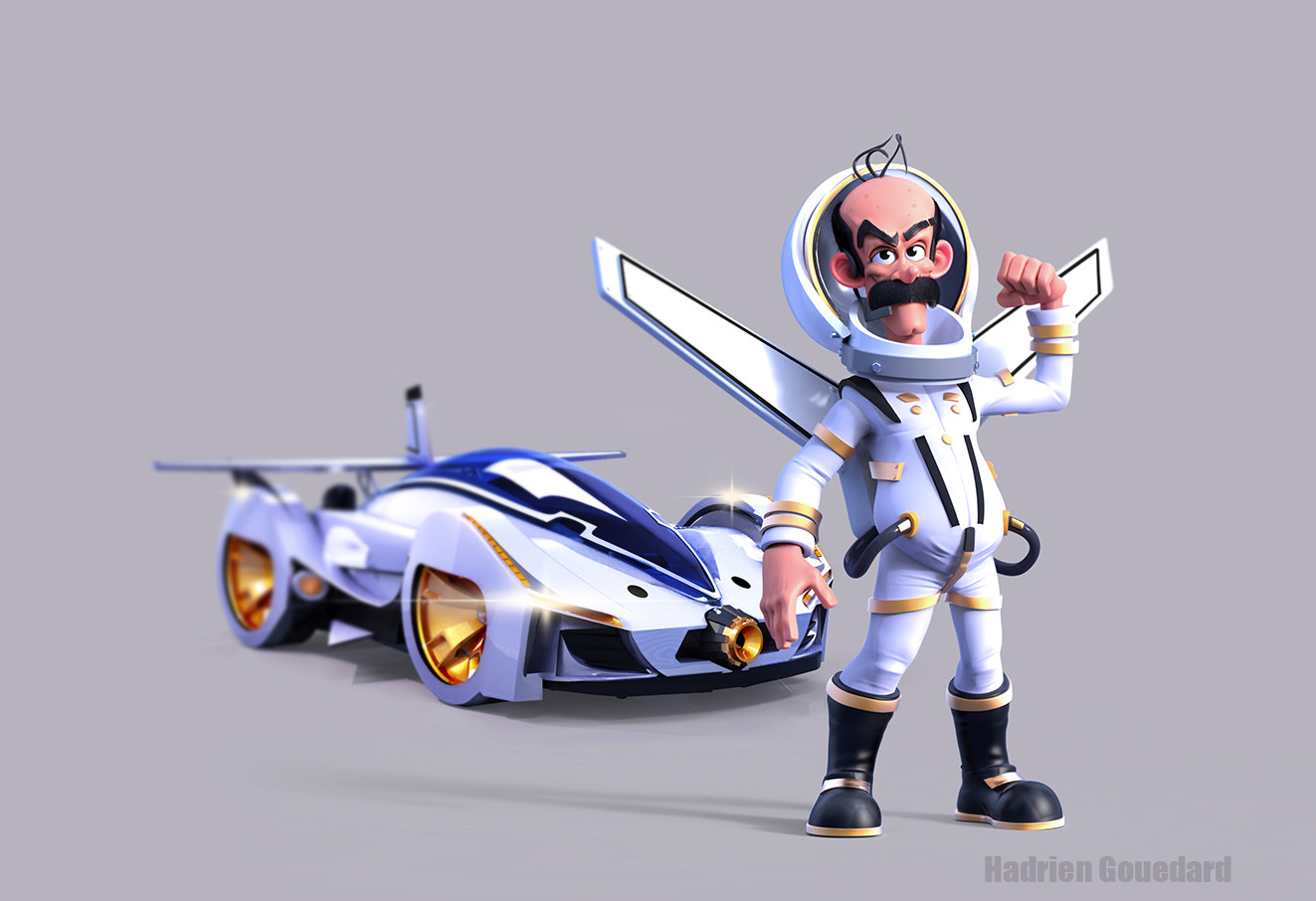 Hadrien Gouedard - Sup multiplayer Characters/cars