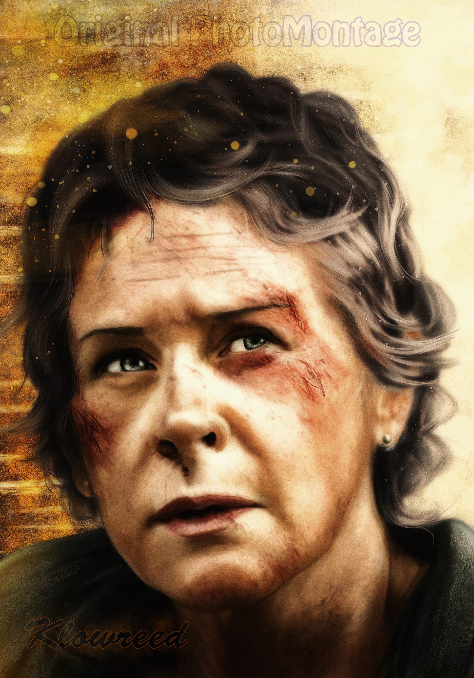 ArtStation - The Walking dead | TWD Carol Peletier Digital art in Photoshop