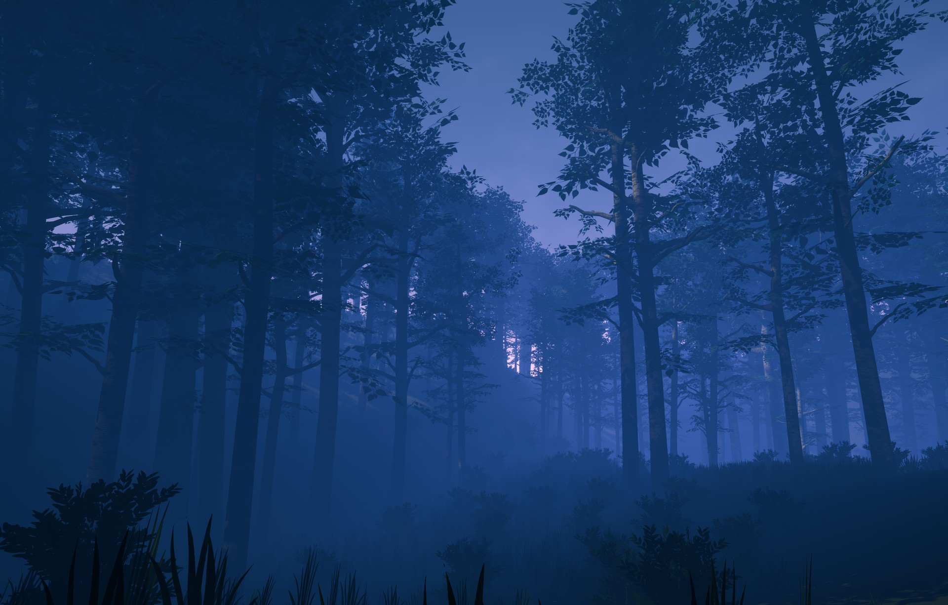 Elora Pautrat - Firewatch Inspired Forest