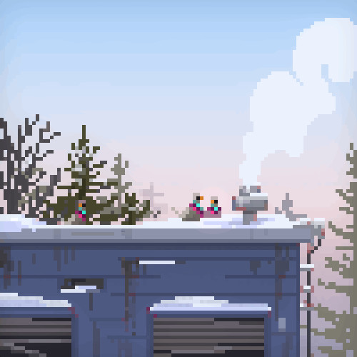 ArtStation - Mornin' pigeons