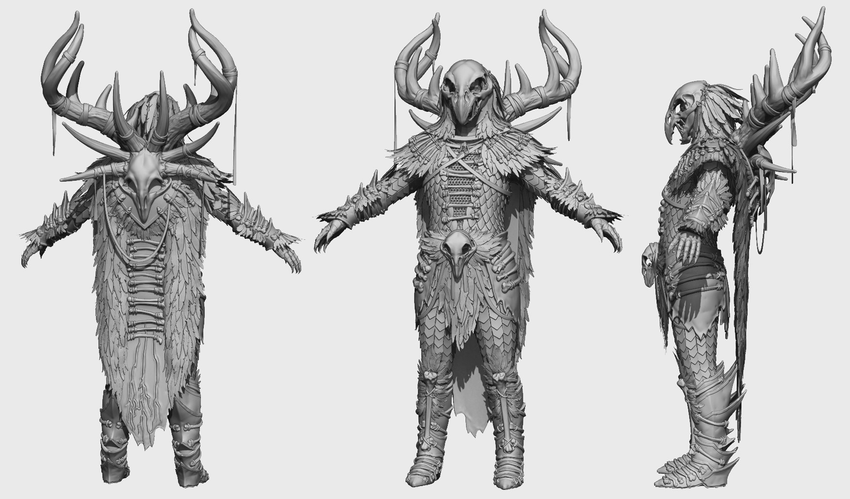 ArtStation - Bone Armour Set (2017)