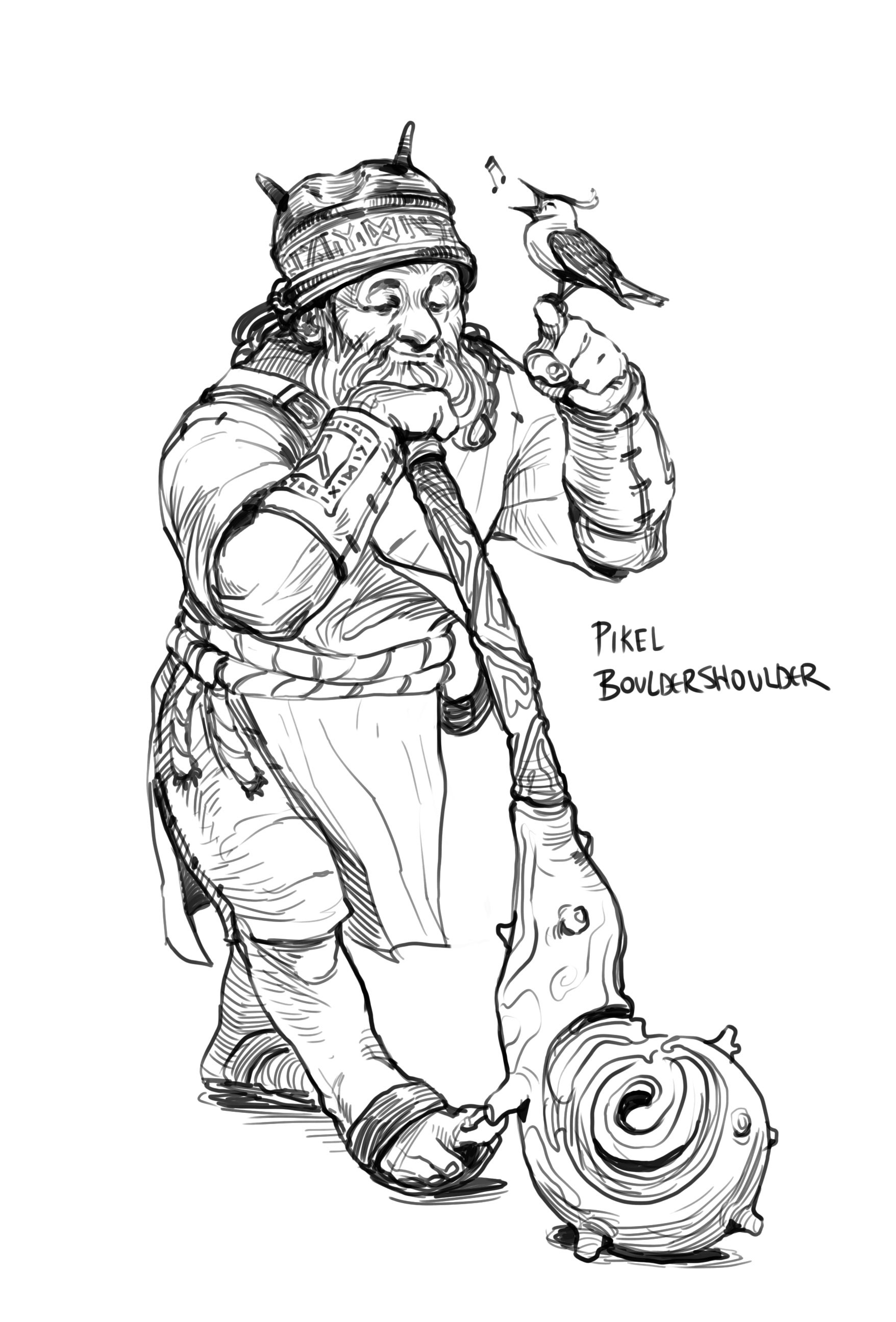 ArtStation - Pikel Bouldershoulder - Forgotten Realms