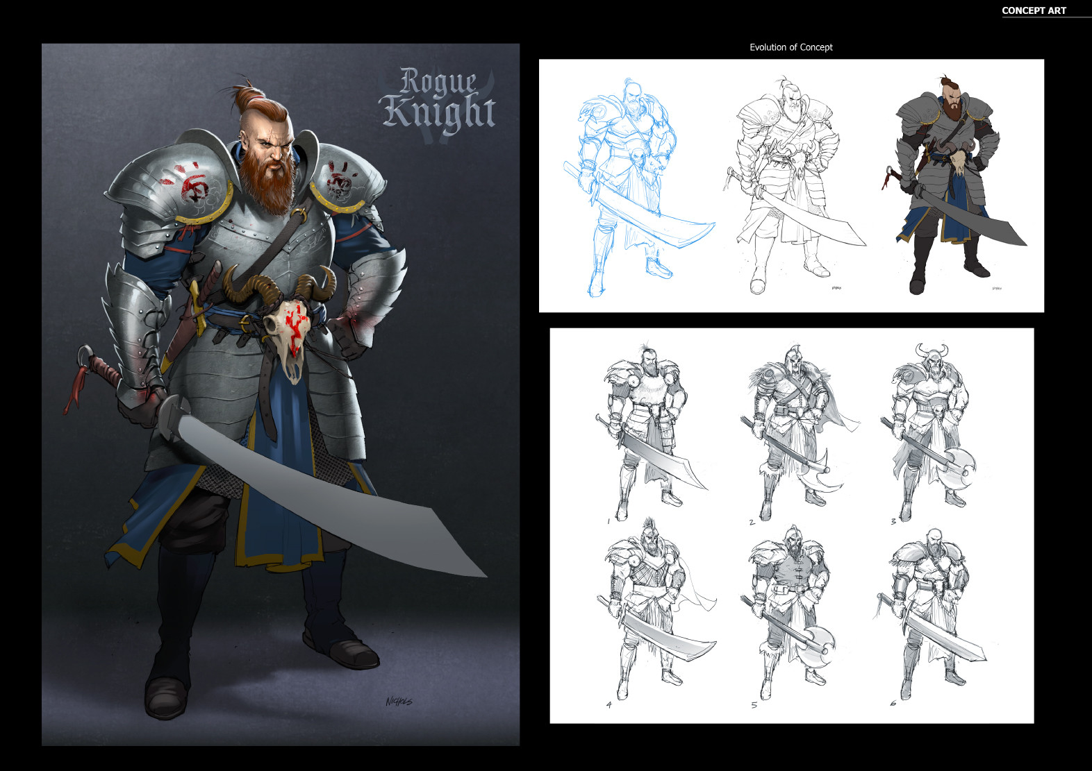 ArtStation - Rogue Knight
