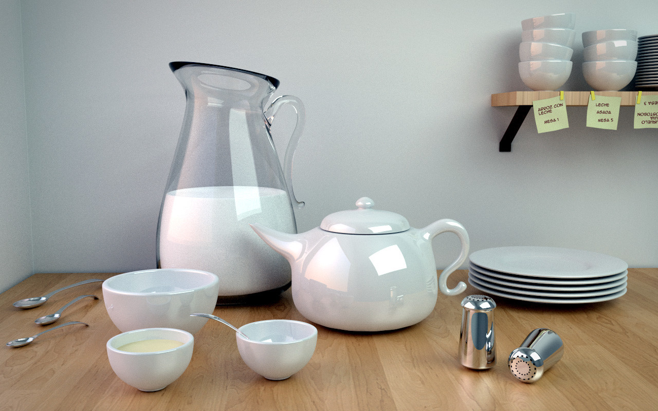 ArtStation - Crockery