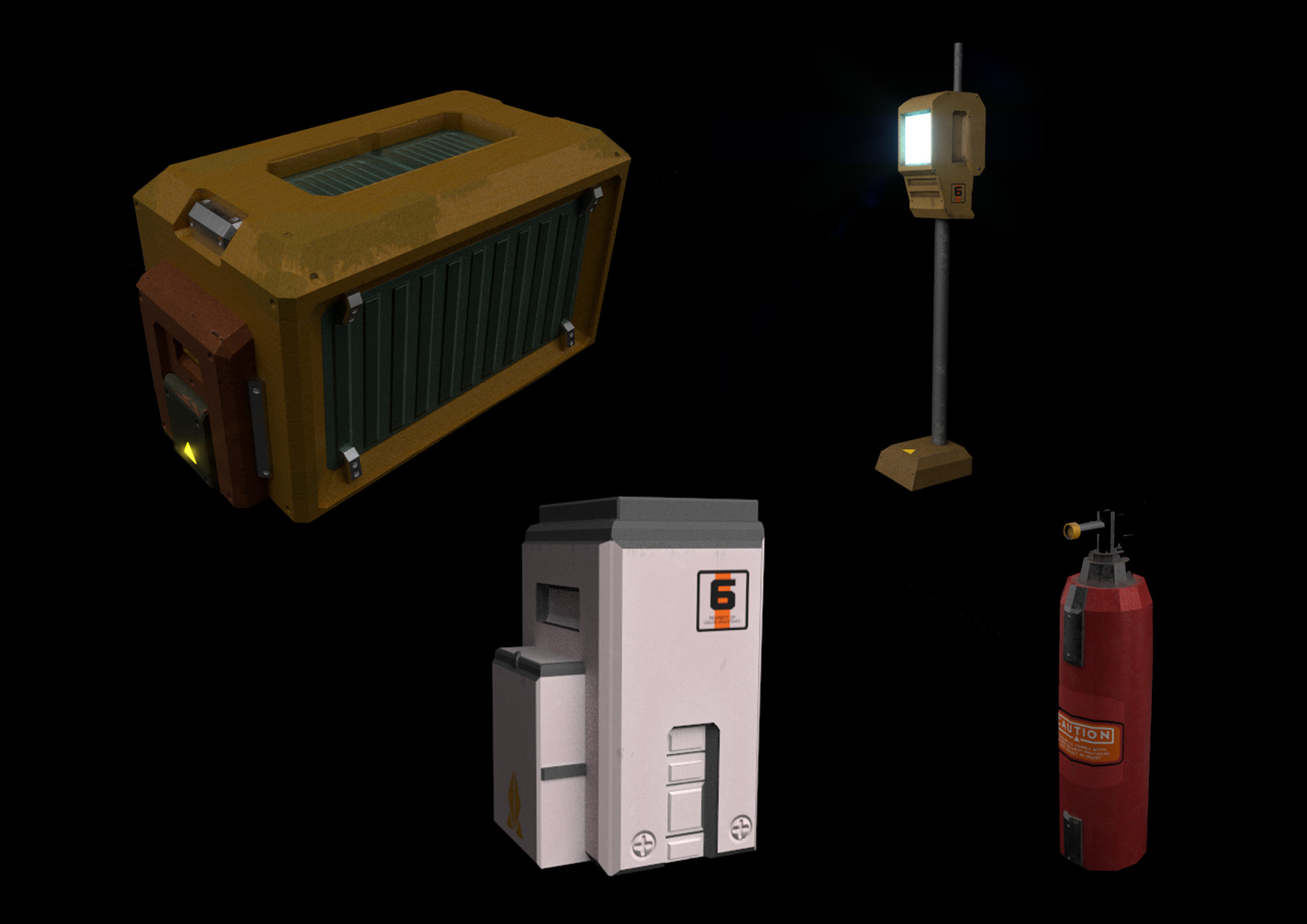 ArtStation - Game Props