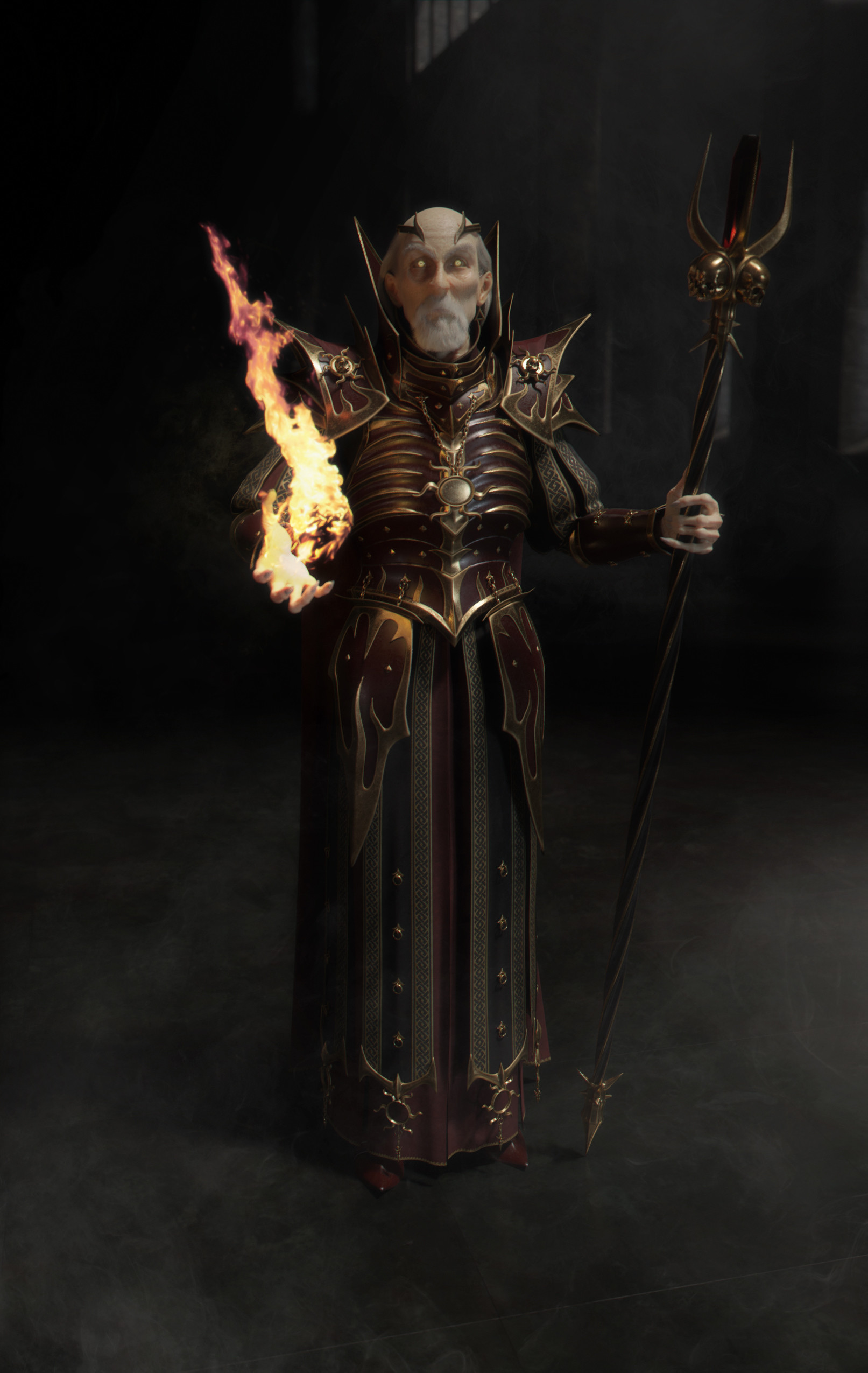 ArtStation - Lokken, Necromancer of Taros