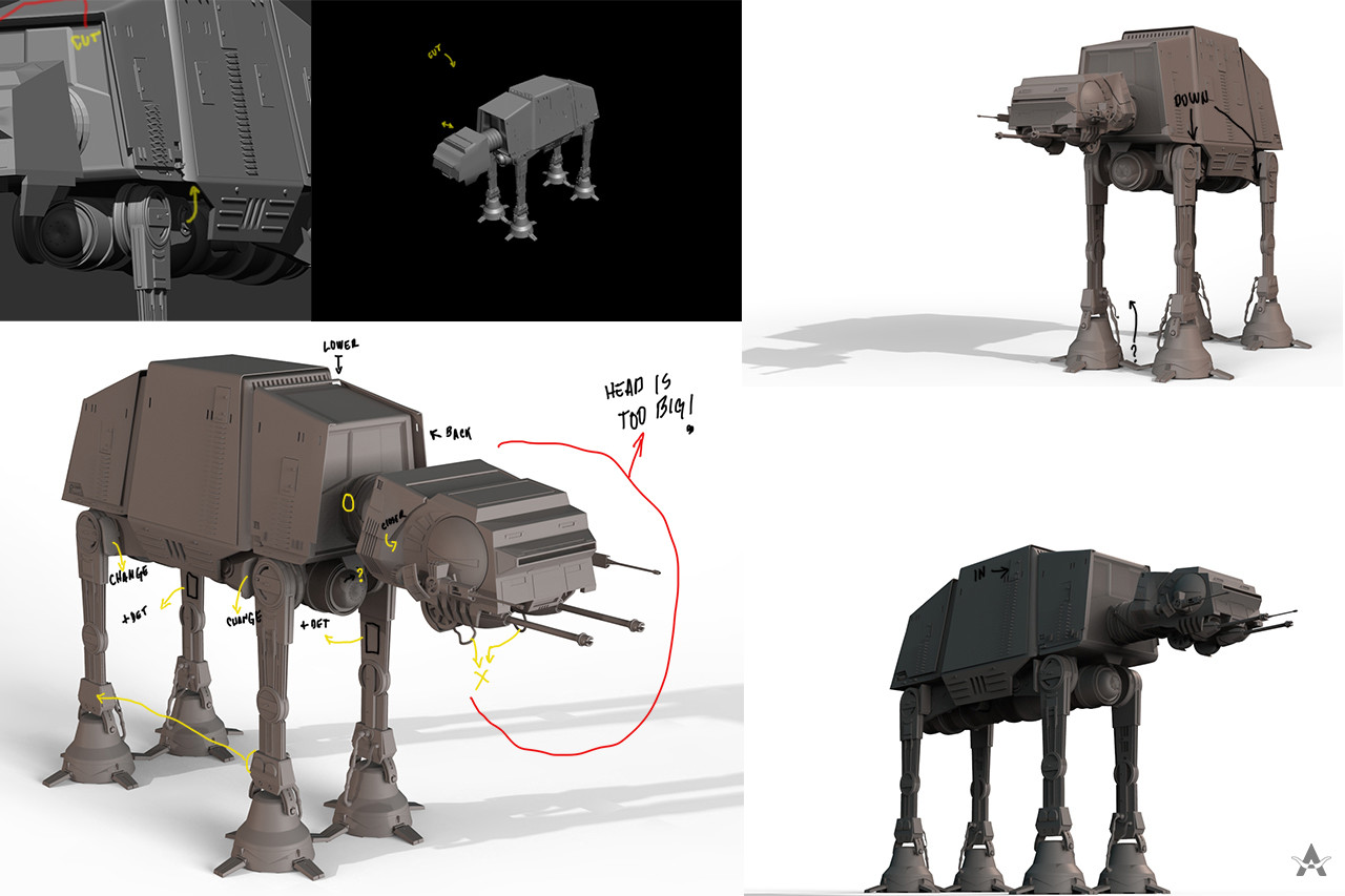 Mauricio Toro - Imperial Walker (All Terrain Armored Transport)