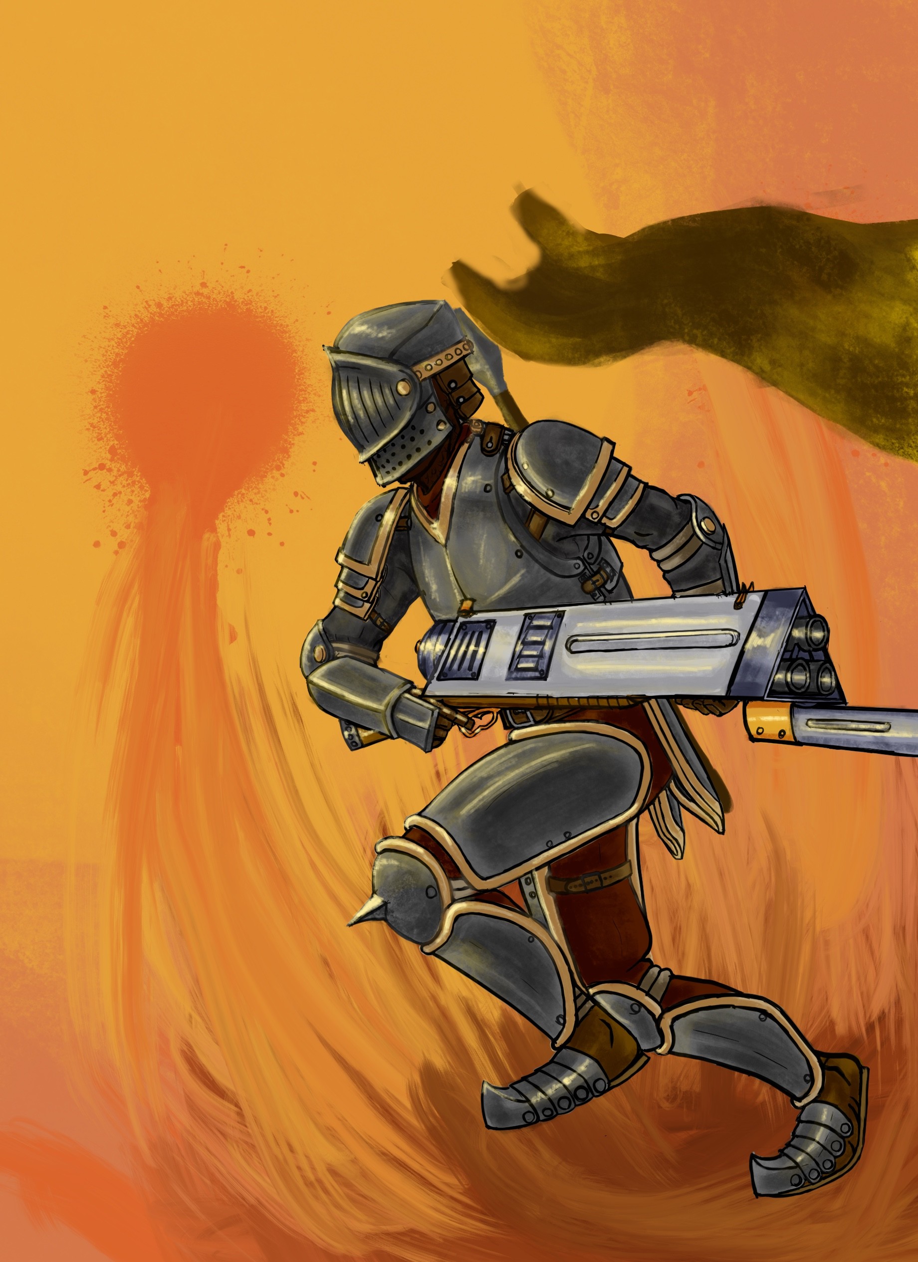 ArtStation - Gun Run Paladin