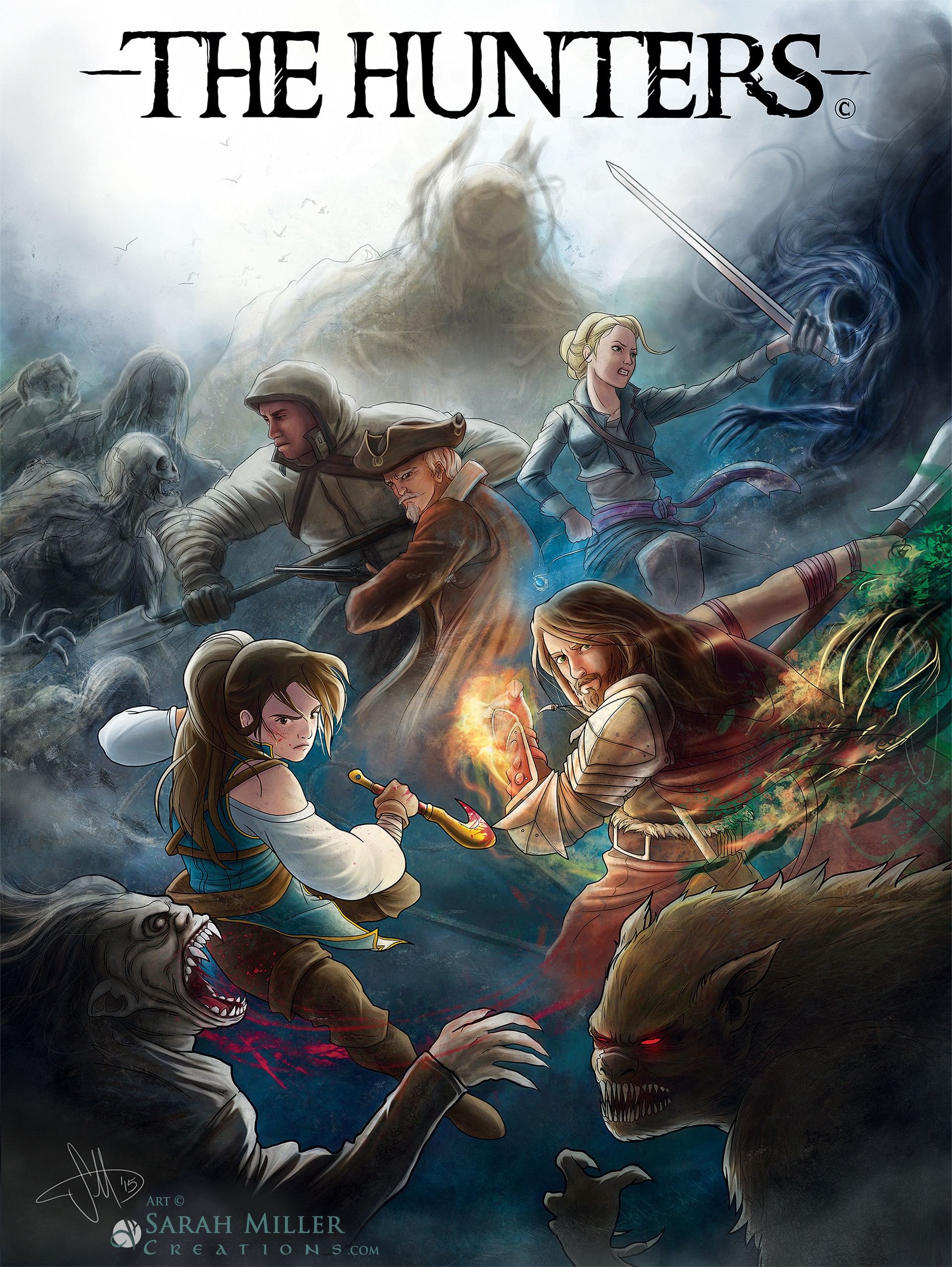 ArtStation - "The Hunters" Poster