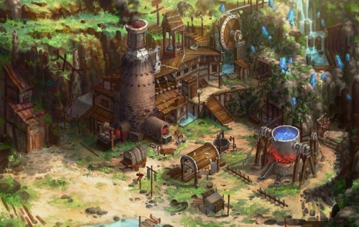 ArtStation - Une forge