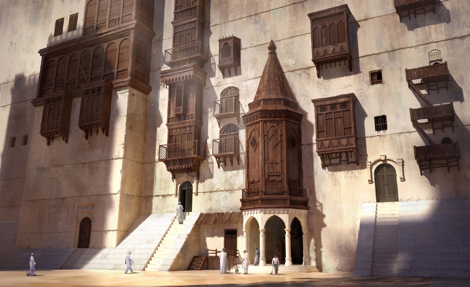 ArtStation - Temple of Saudi Arabia