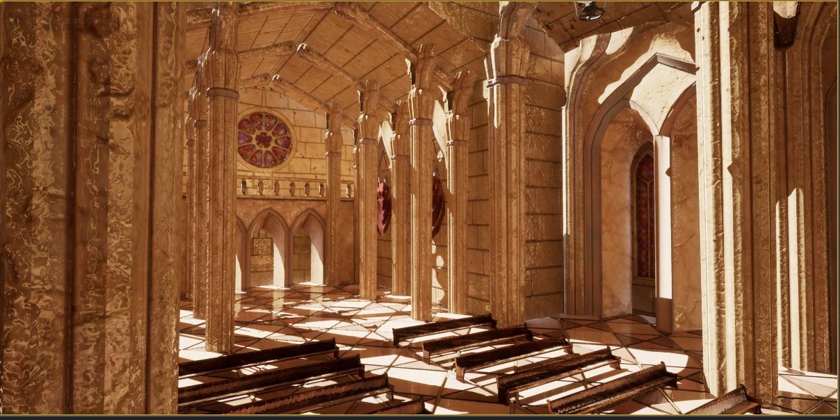 ArtStation - Cathedral Interior