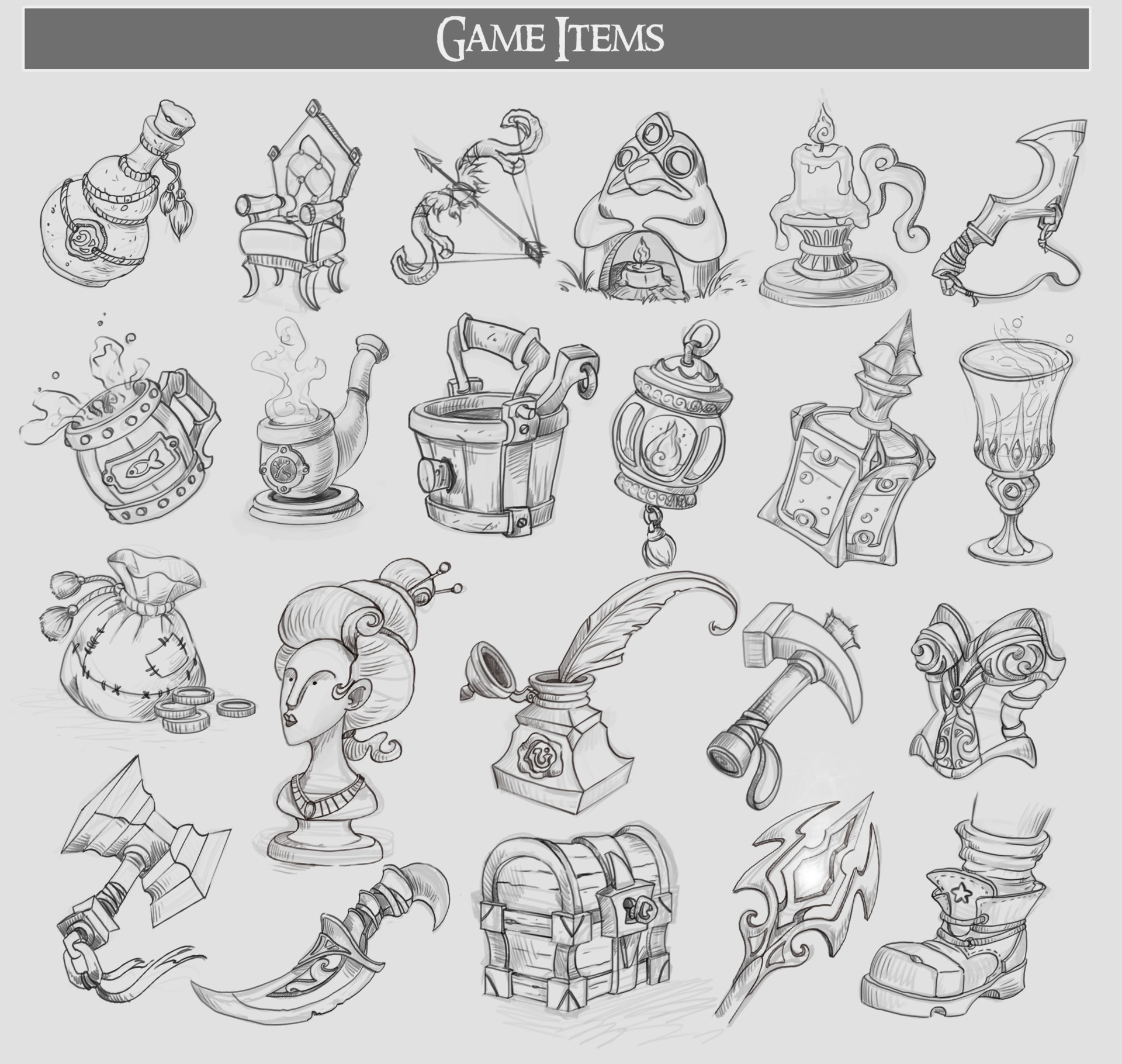 ArtStation - Game Items