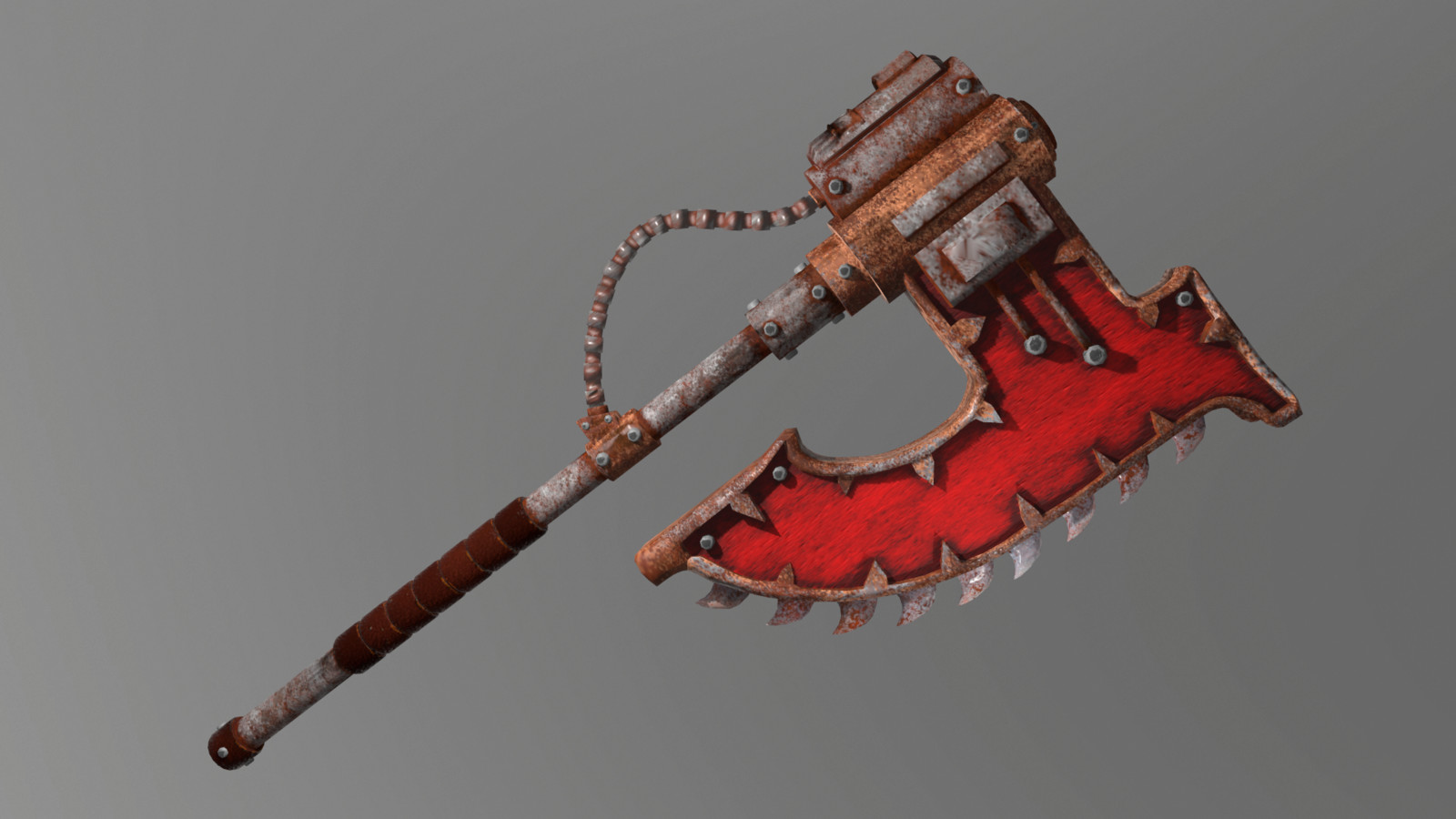 MARC ALBURNA - Khorne Chainaxe version 2