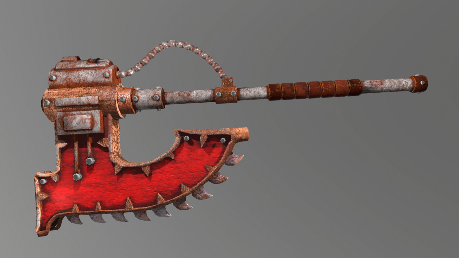 MARC ALBURNA - Khorne Chainaxe version 2