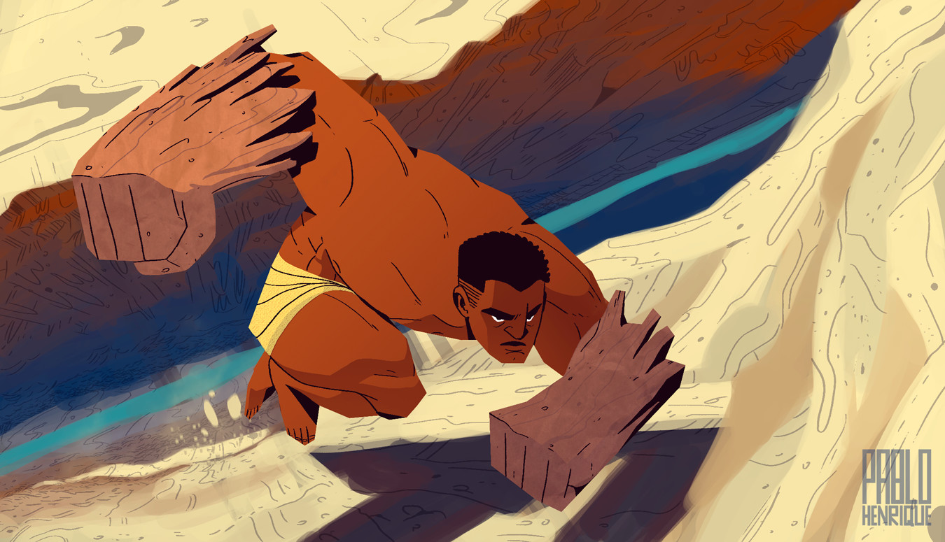 ArtStation - Stone Fighter