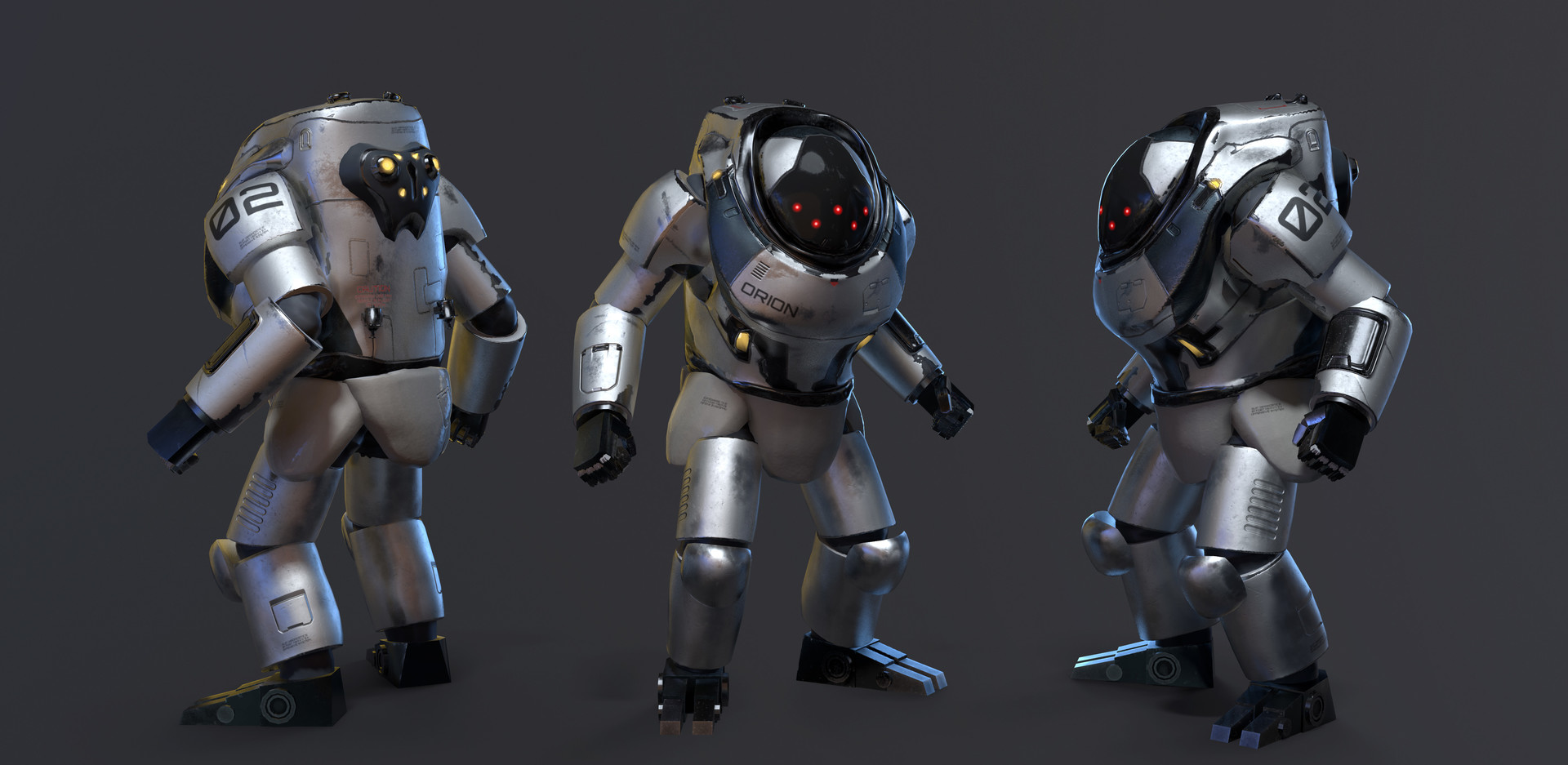 ArtStation - Orion Mech