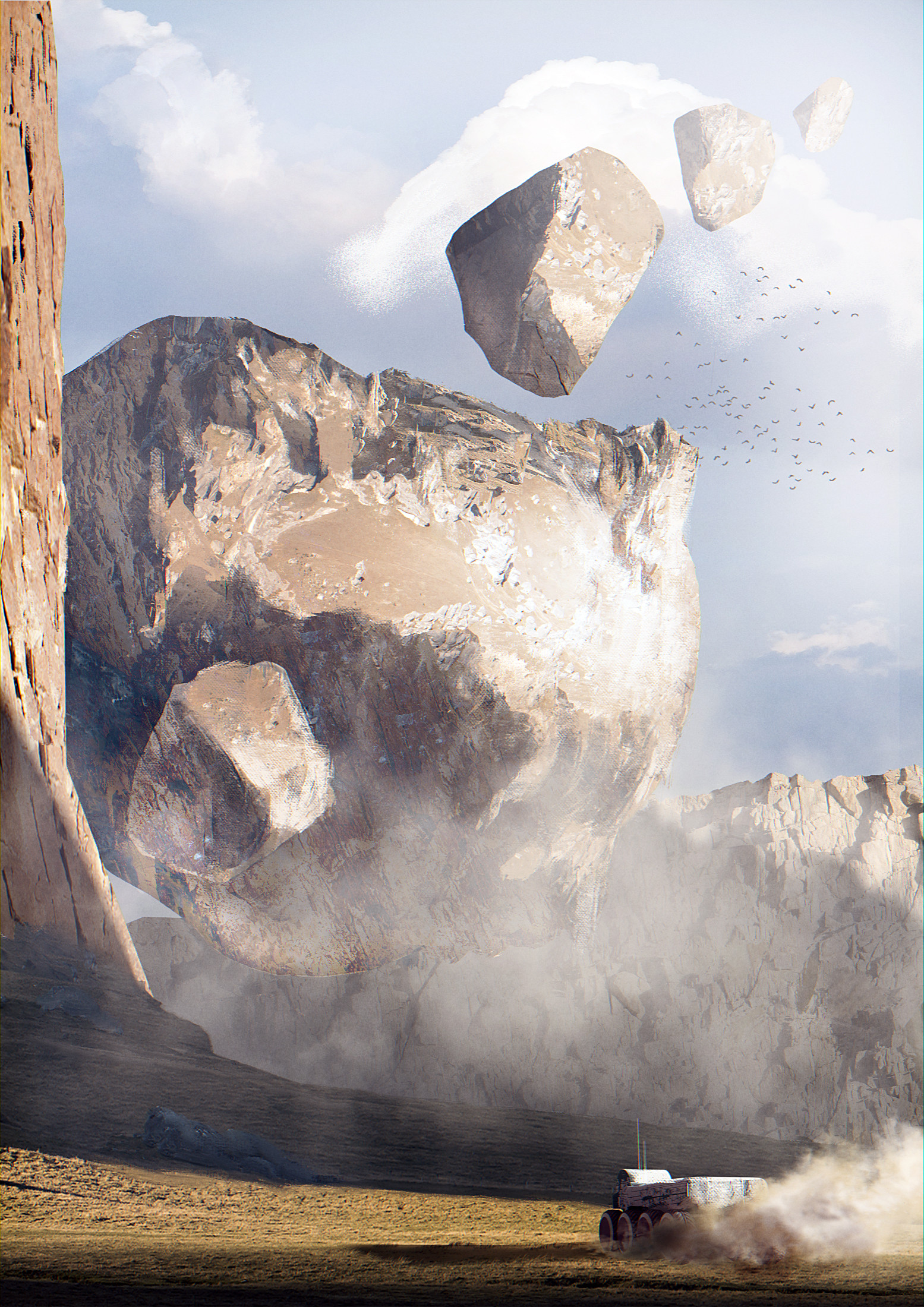 ArtStation - Concepts for the movie "Entropy" p2