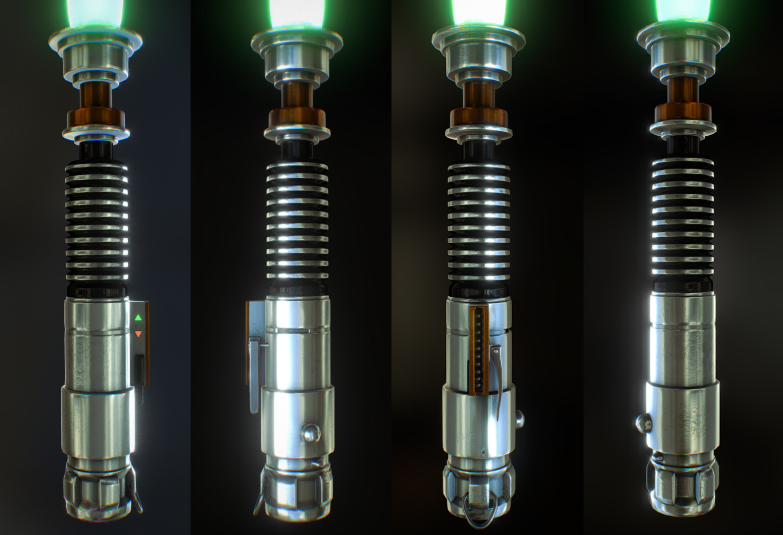 Elena Valero - Luke Skywalker’s green Lightsaber